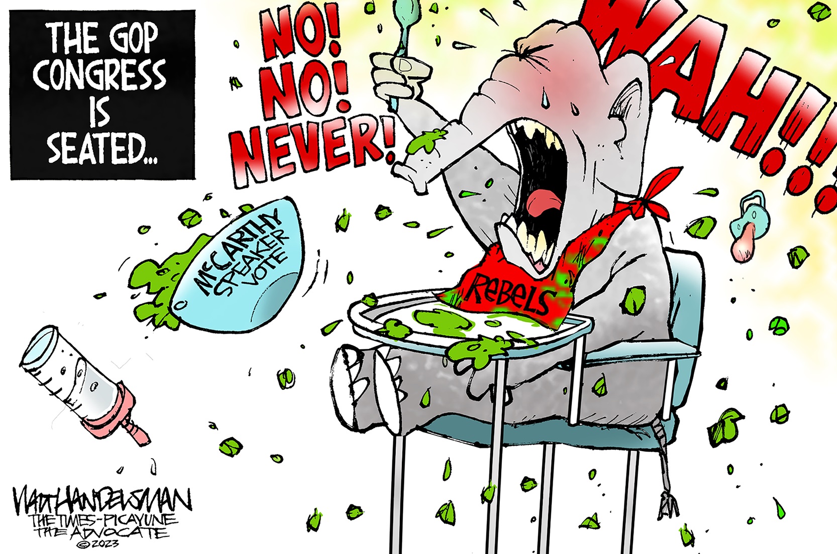 Editorial cartoons for Jan. 8, 2023 - syracuse.com