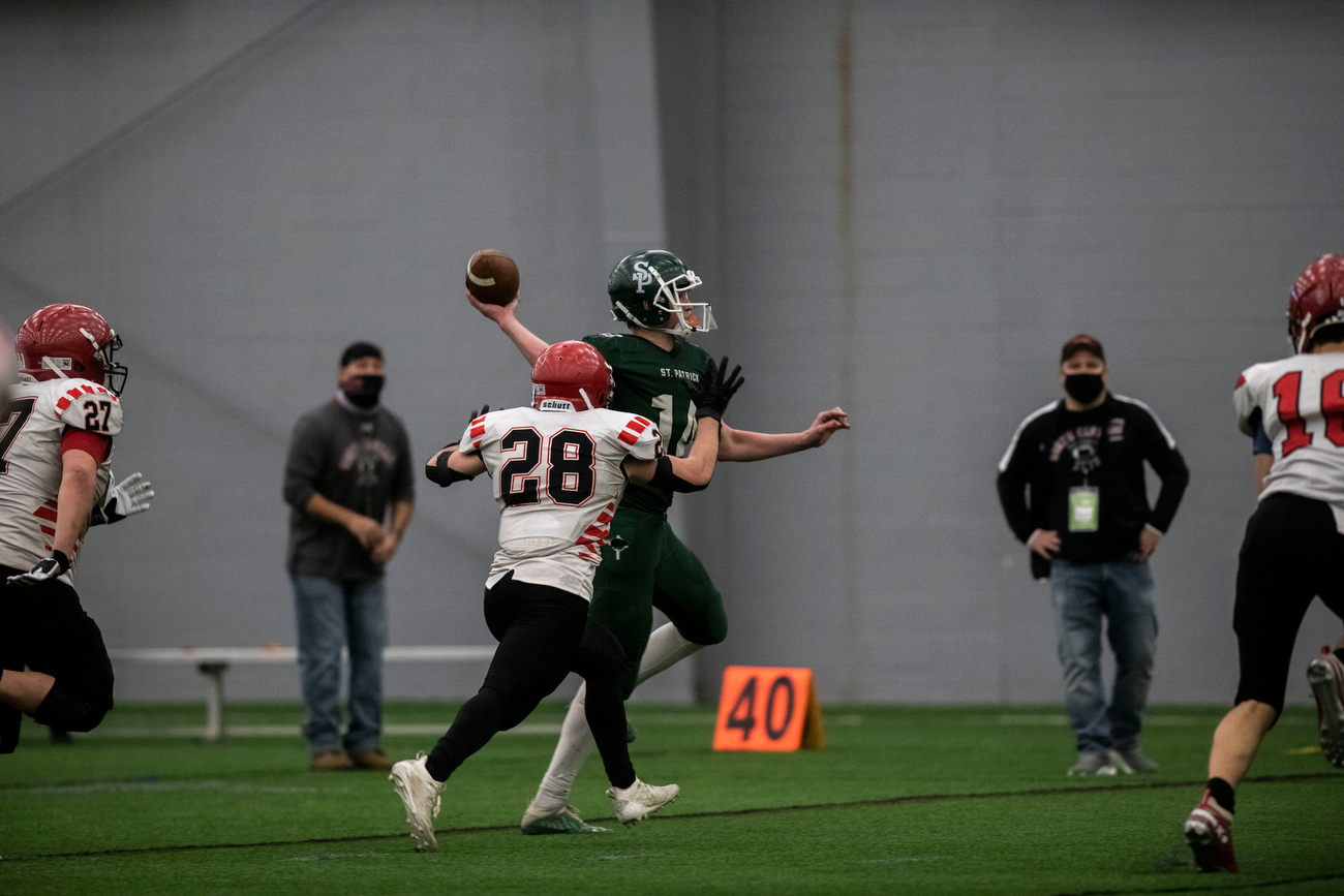 St. Patrick Vs. North Central MHSAA Division 2 eight-player football ...
