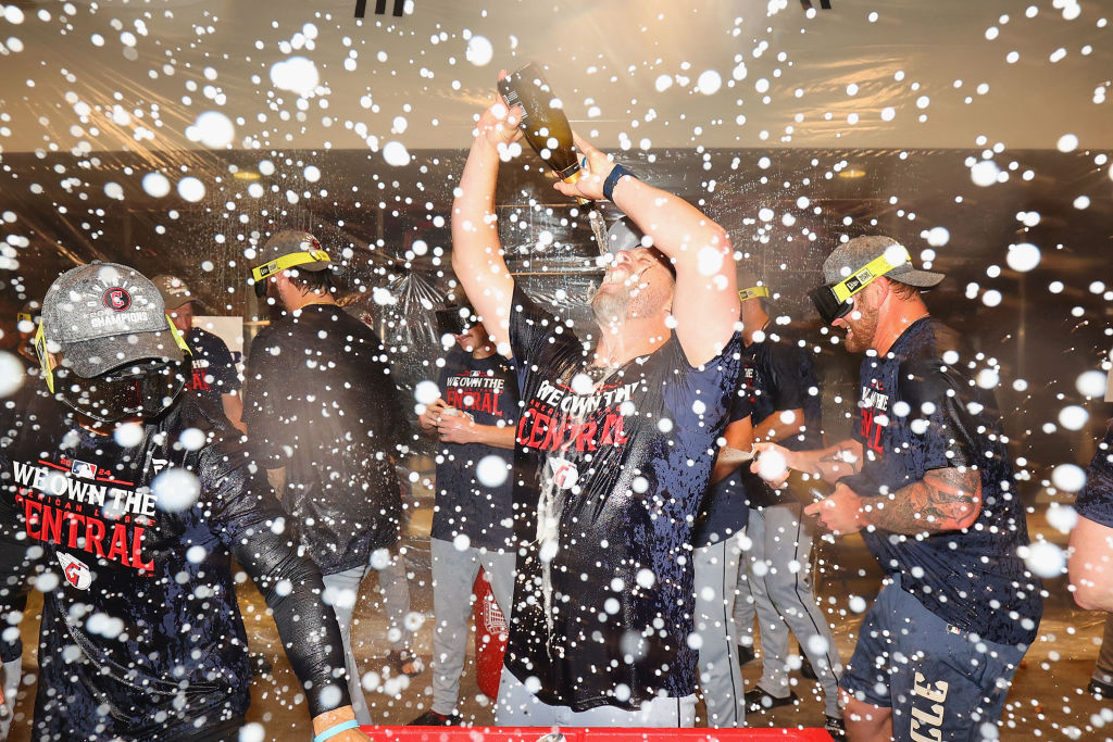 Cleveland Guardians celebrate 12th AL Central Division title ...
