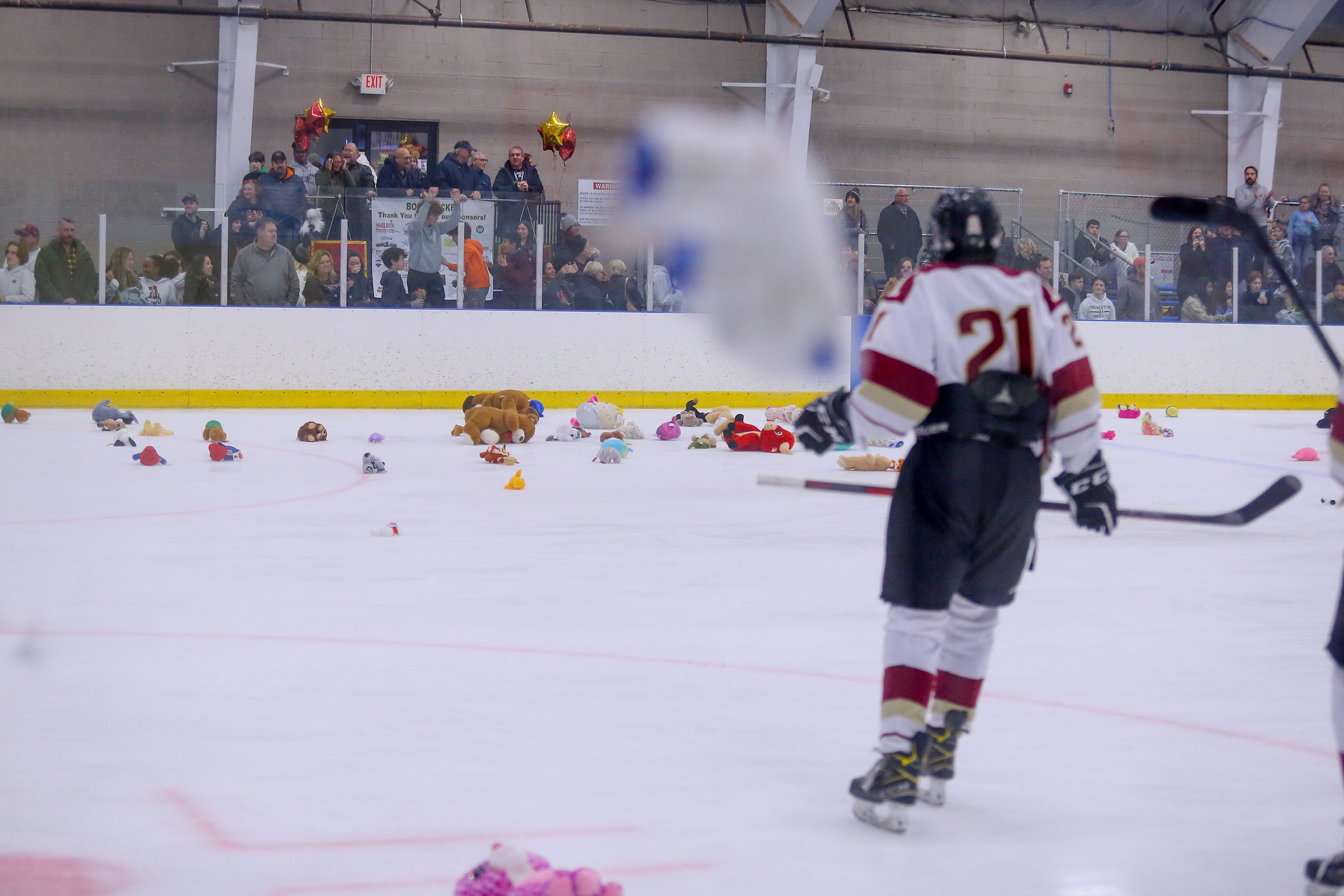 Boys Ice Hockey: Hillsborough has annual teddy bear toss against ...