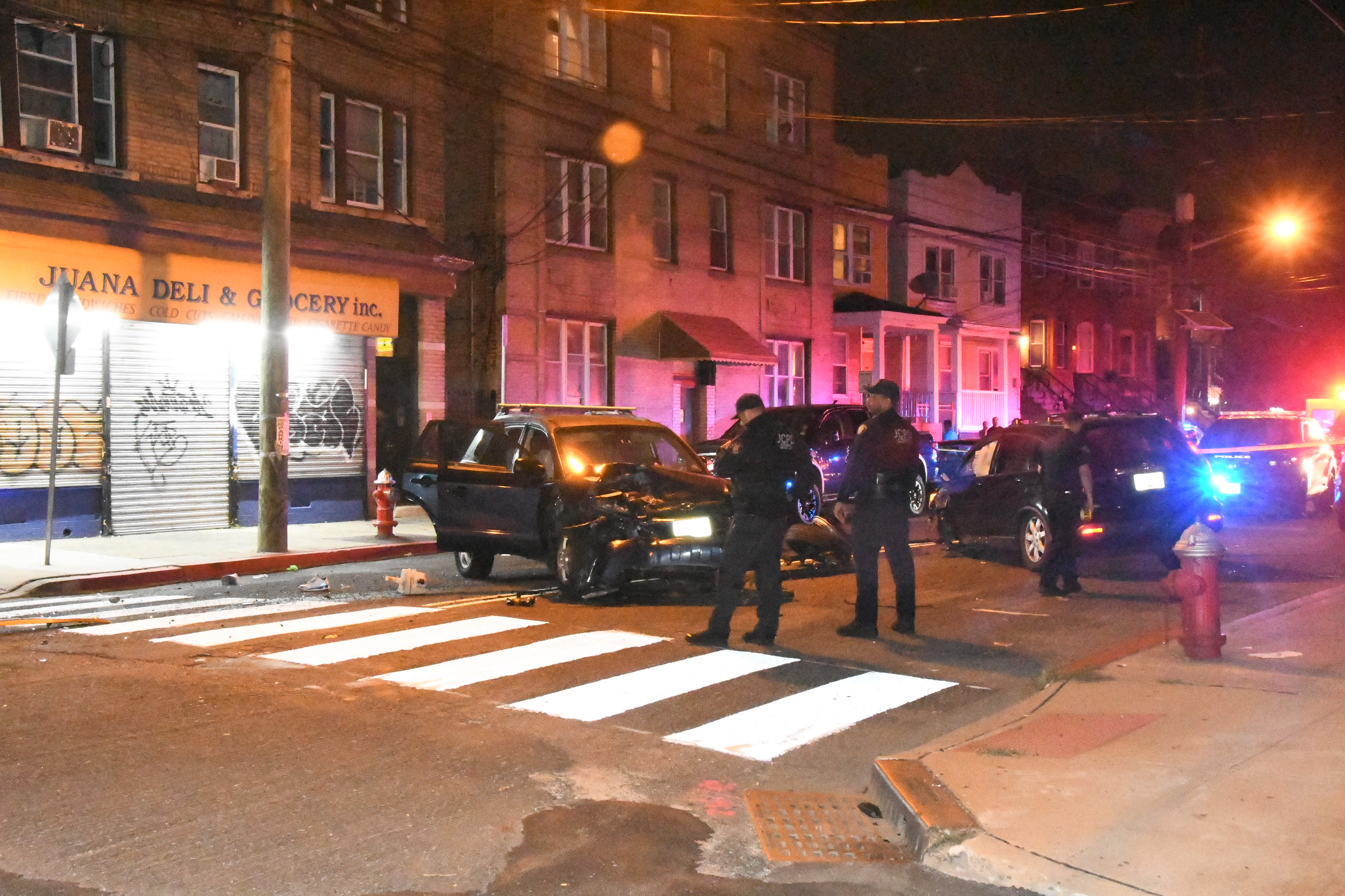 3 arrested after Jersey City crash, Aug. 6, 2021 - nj.com