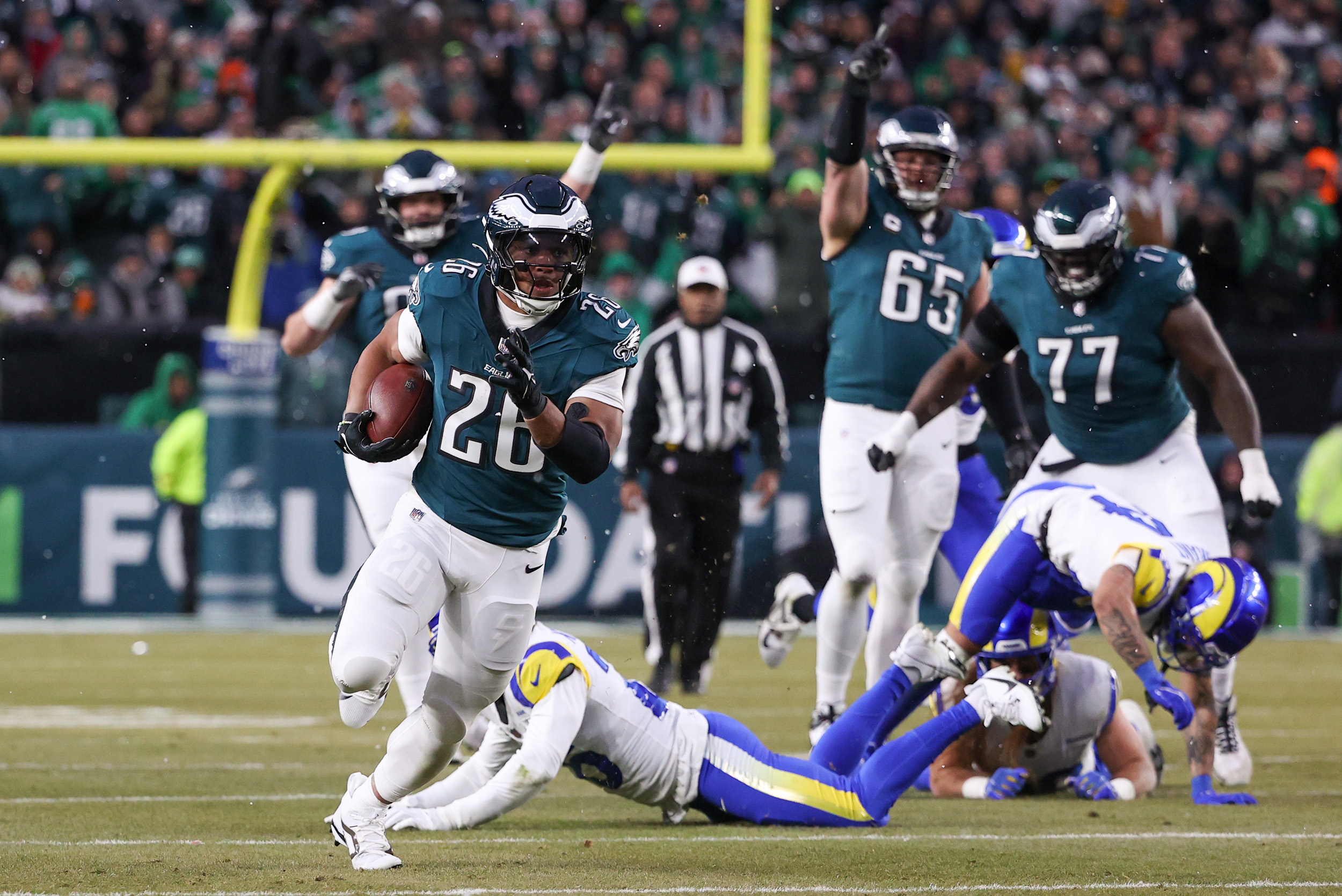 NFL Divisional playoffs: Philadelphia Eagles vs. Los Angeles Rams - nj.com