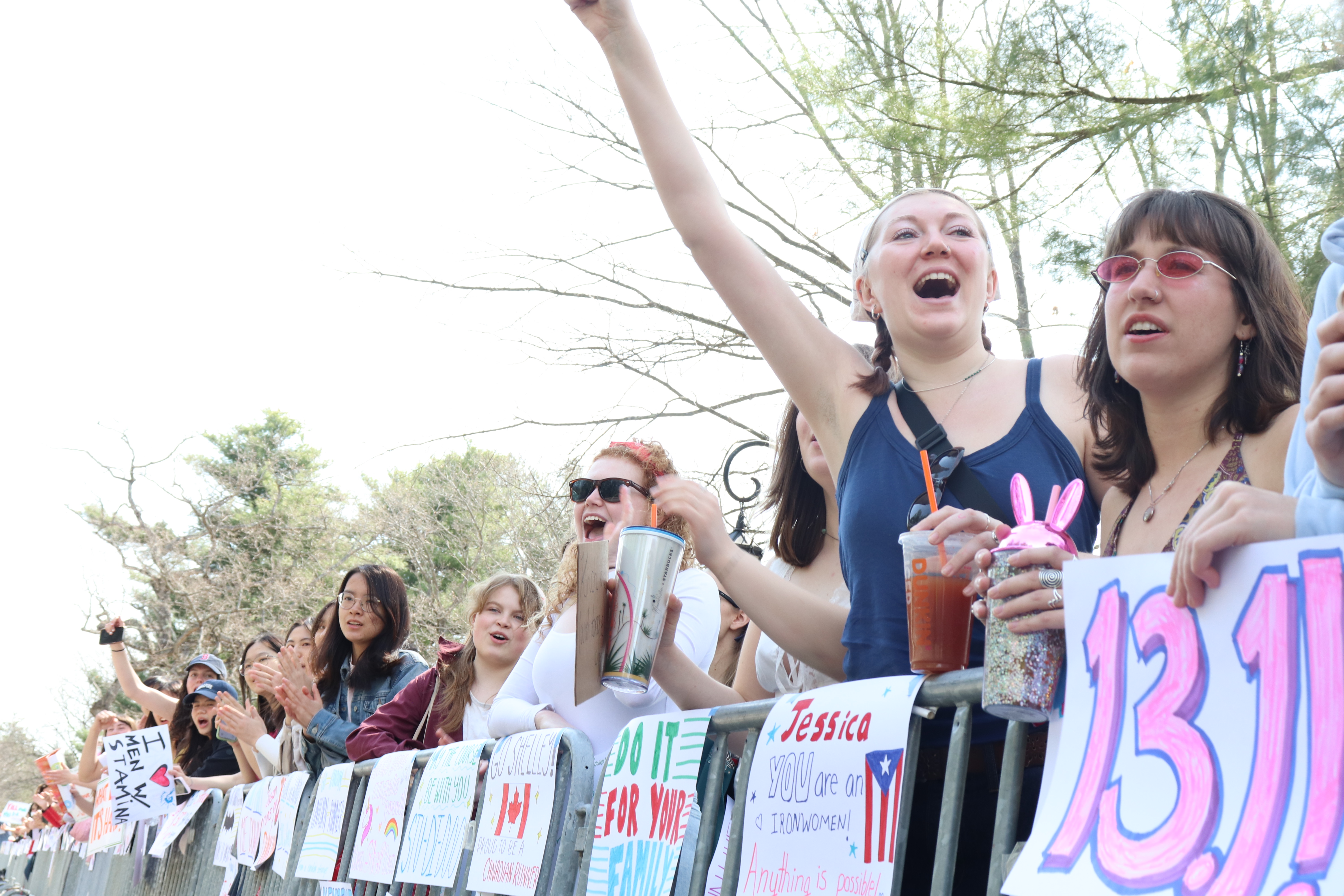 Wellesley College Scream Tunnel Boston Marathon 2025 - masslive.com