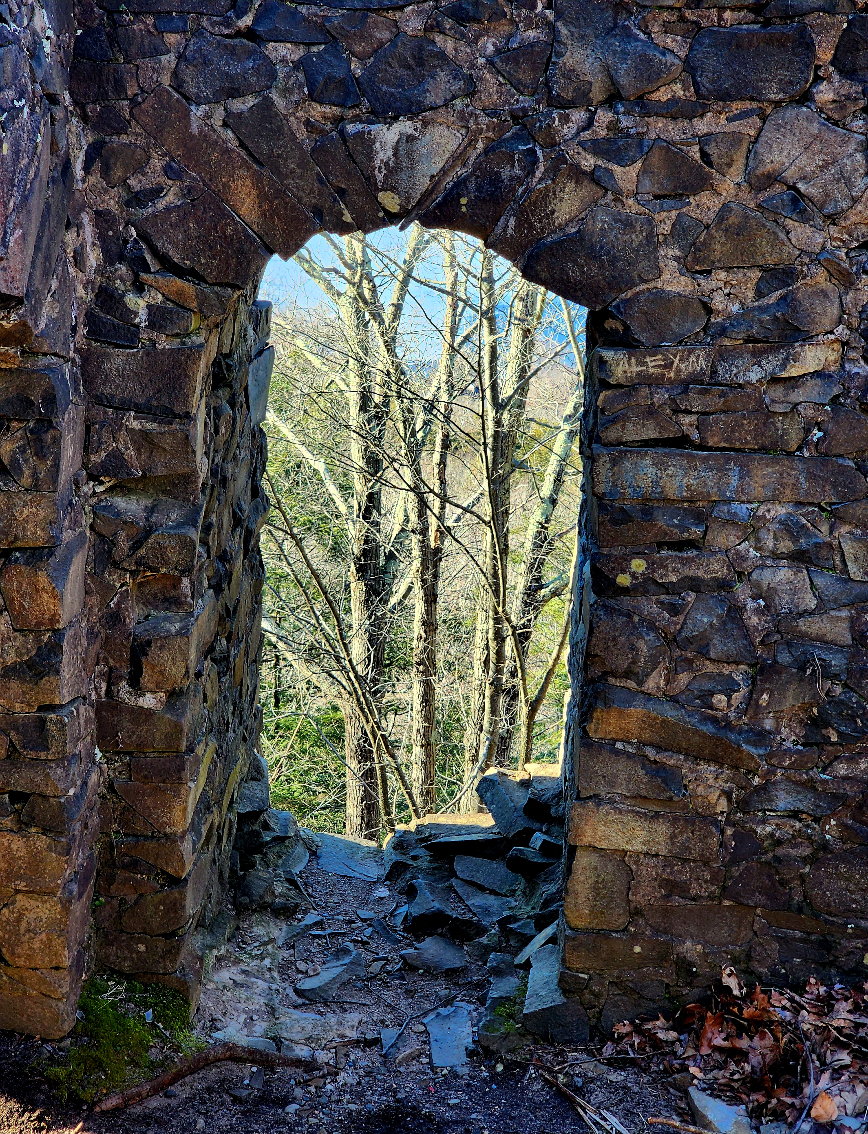 Get the chills on winter hike to Eyrie House Ruins - masslive.com