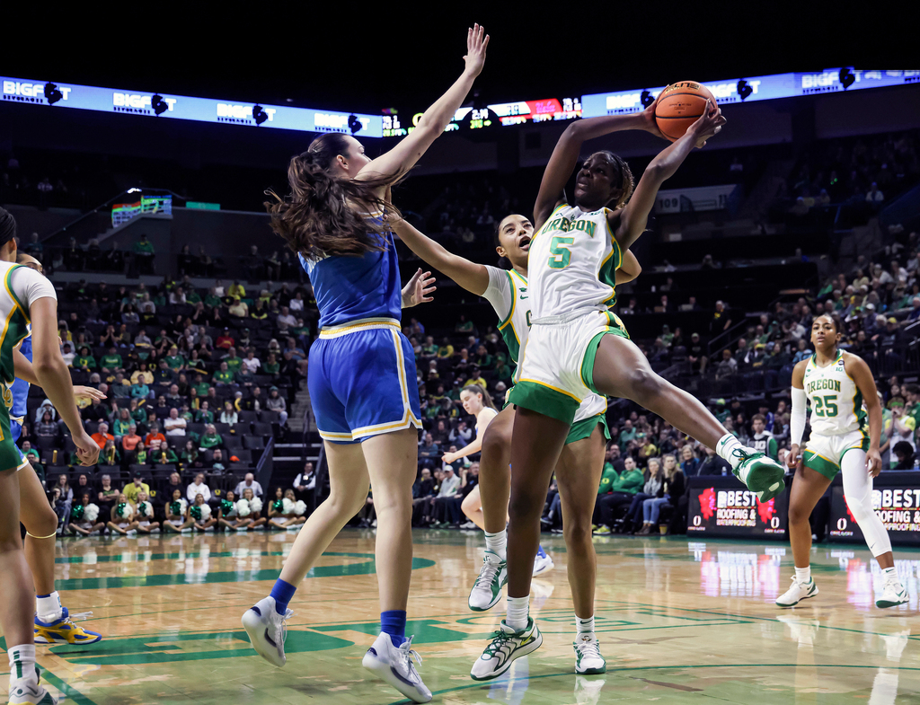 Oregon women's basketball vs. No. 1 UCLA, Feb. 9, 2025 - oregonlive.com