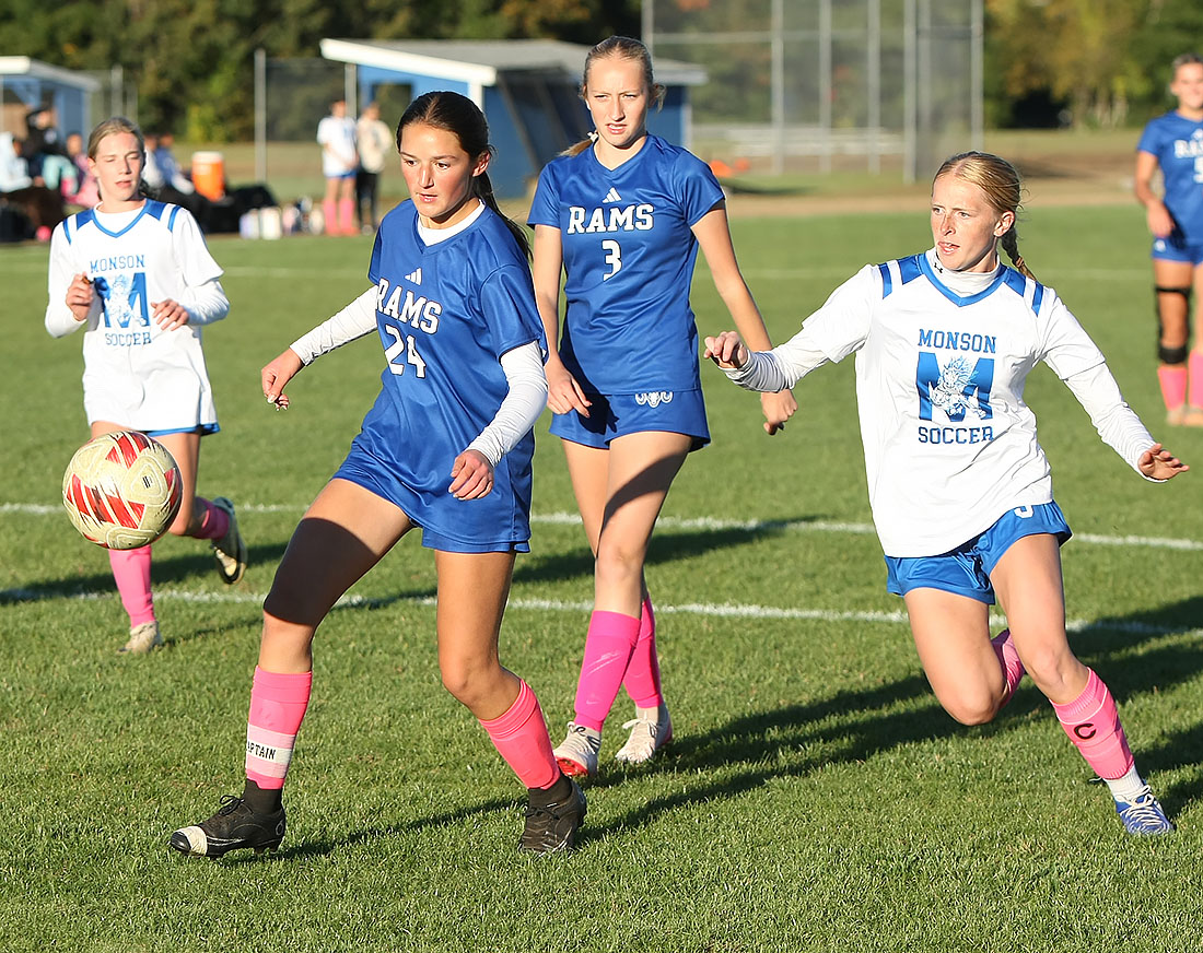 Monson vs Granby girls Soccer 10/9/25 - masslive.com