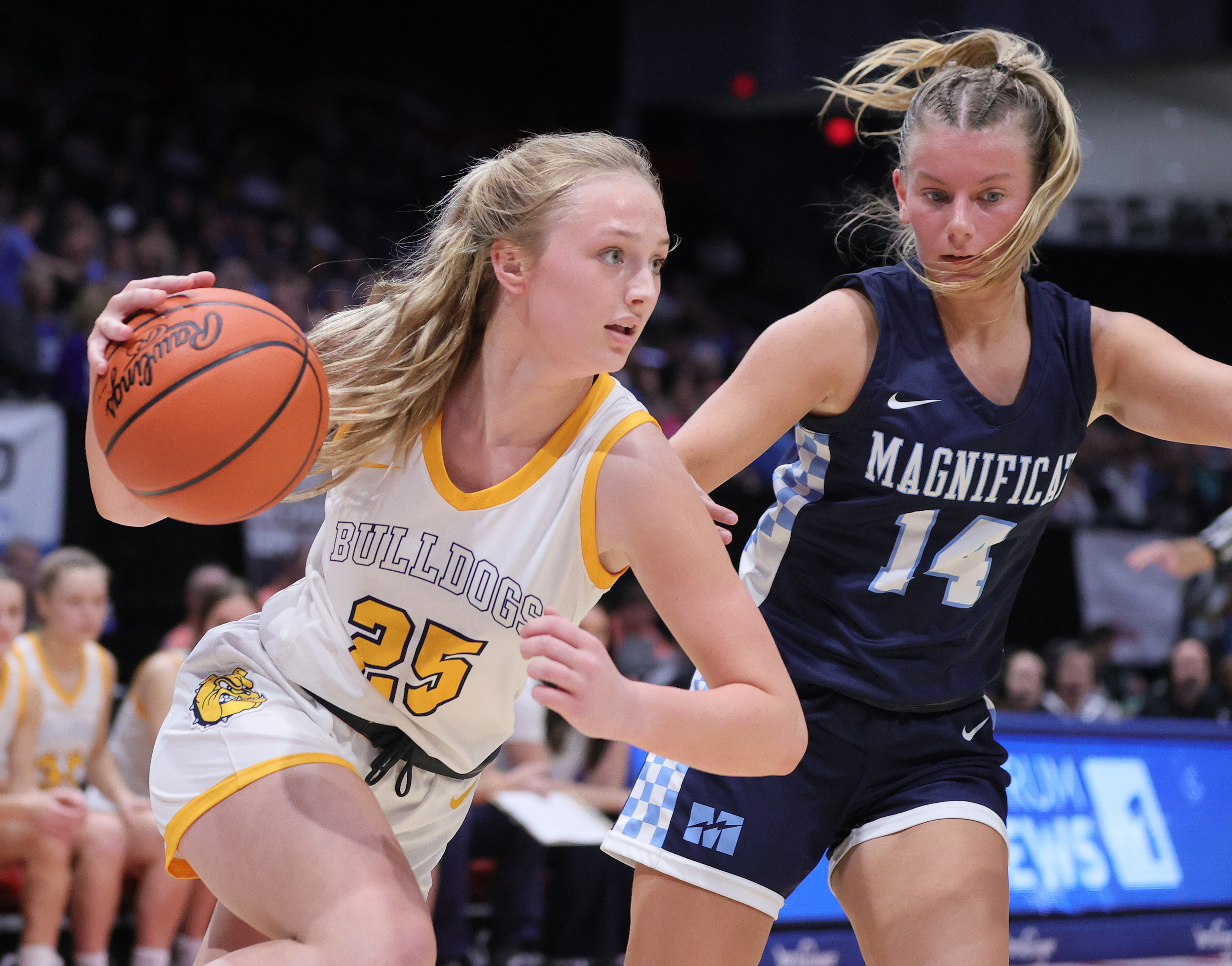High school girls basketball D1 semifinal: Olmsted Falls vs. Magnificat ...