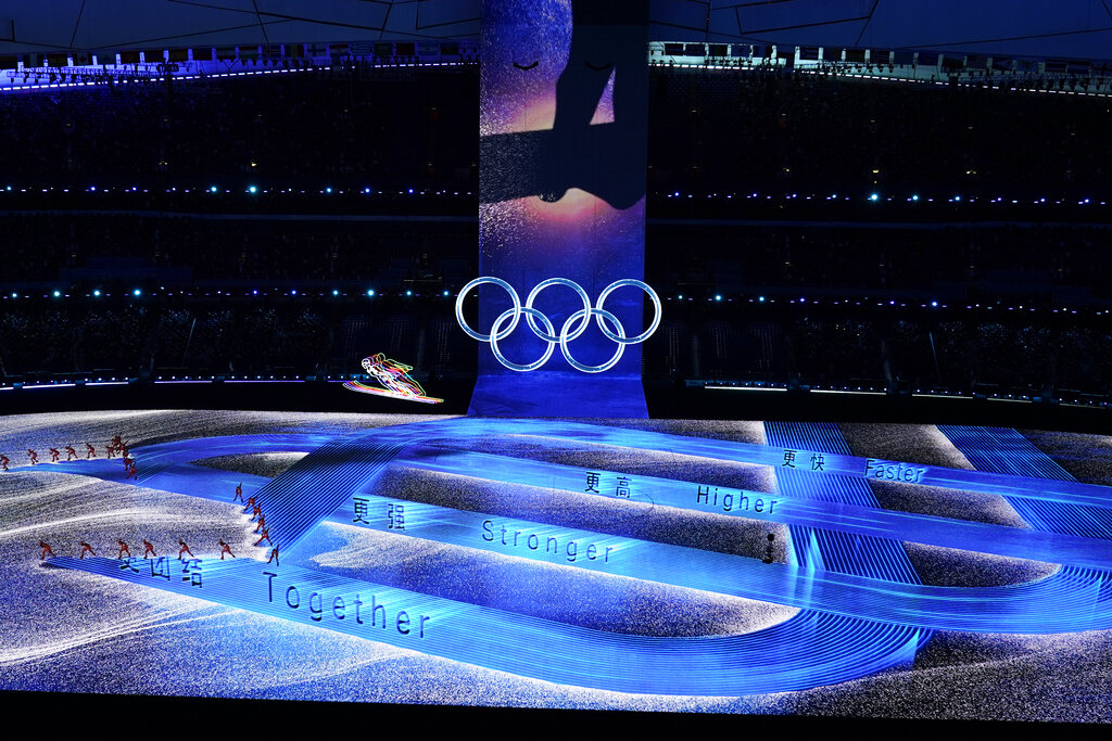 2022 Beijing Winter Olympics opening ceremonies, February 4, 2022 ...