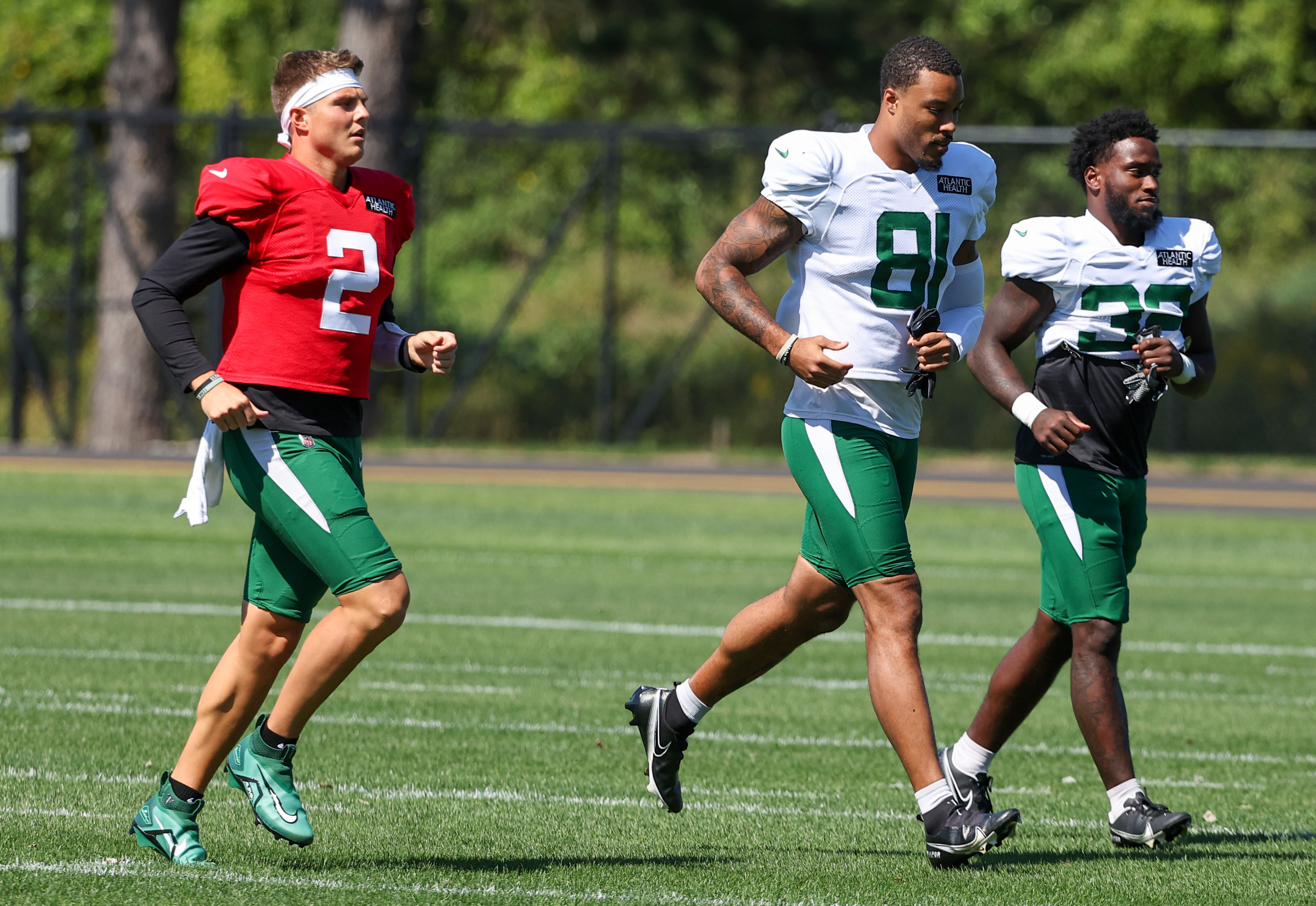 Jets practice before NFL Week 2 game against Cleveland Browns - nj.com