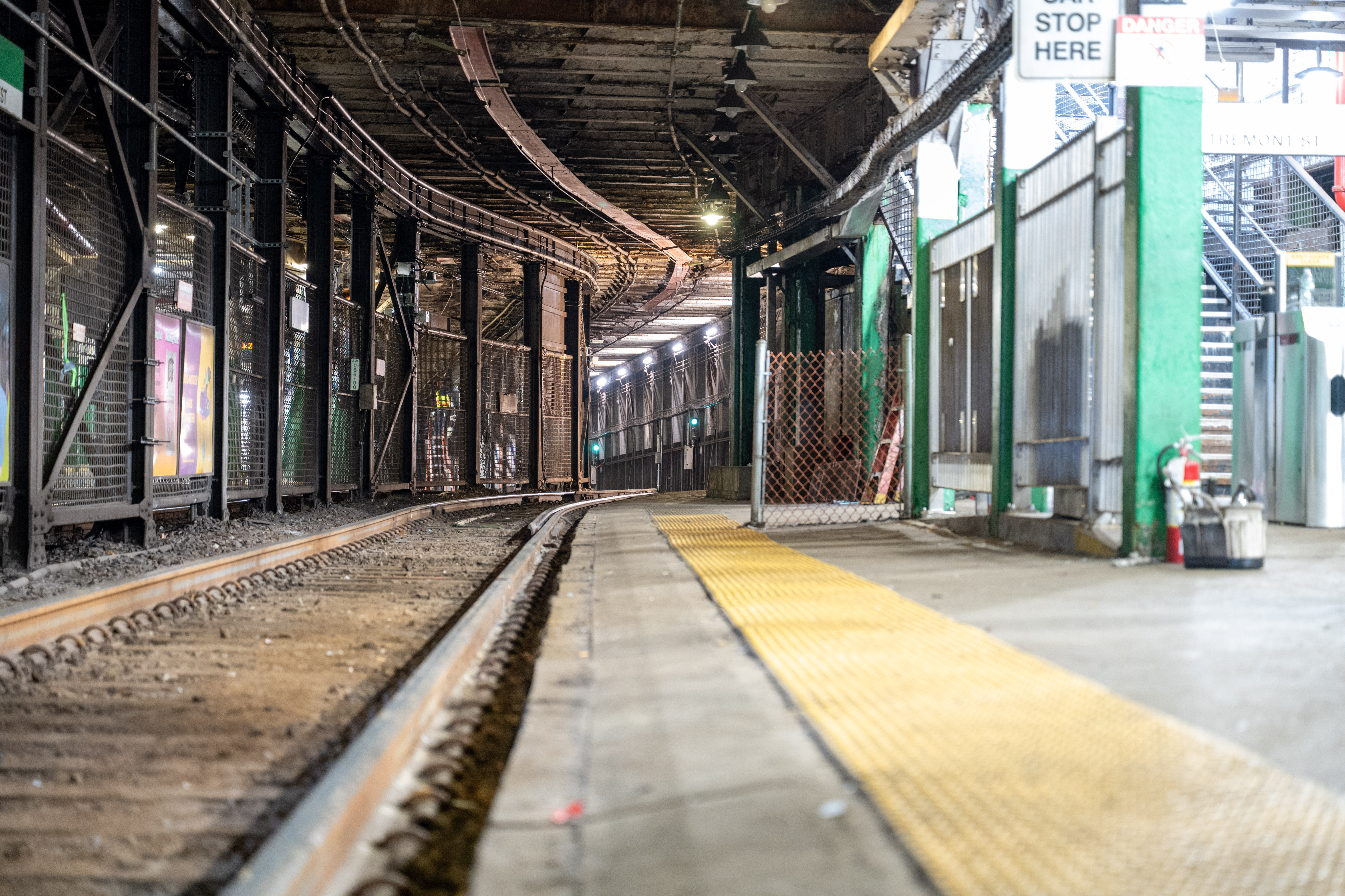 Why the Green Line went dark: photos from the shutdown - masslive.com
