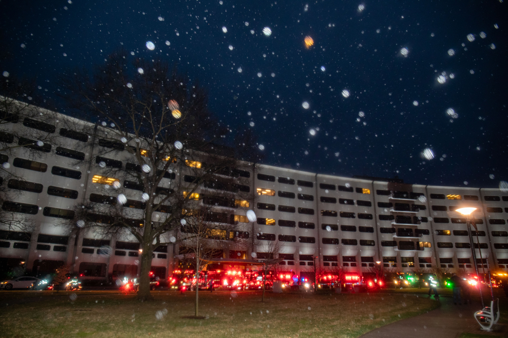 First responders brighten night sky for Penn State Children's Hospital ...
