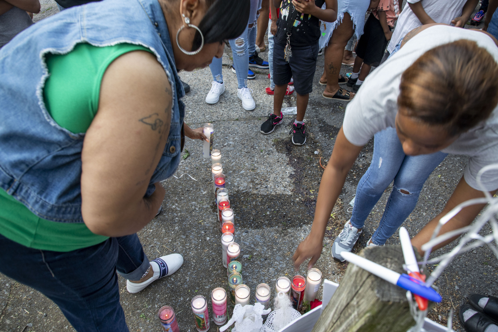 Over 100 attend vigil for Tyrone Gibson - pennlive.com