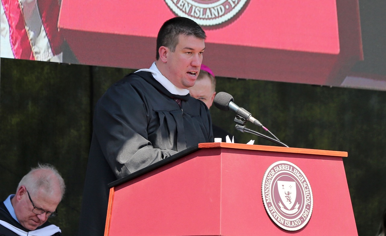 Monsignor Farrell High School graduates 207 students - silive.com