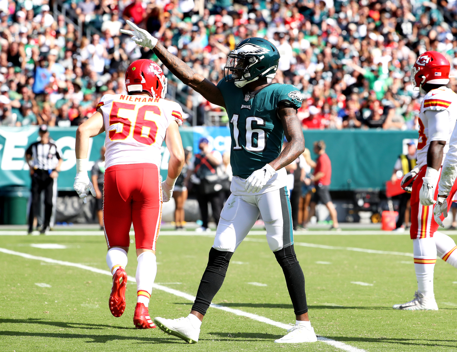 Kansas City Chiefs vs. Philadelphia Eagles, Oct. 3, 2021 - nj.com