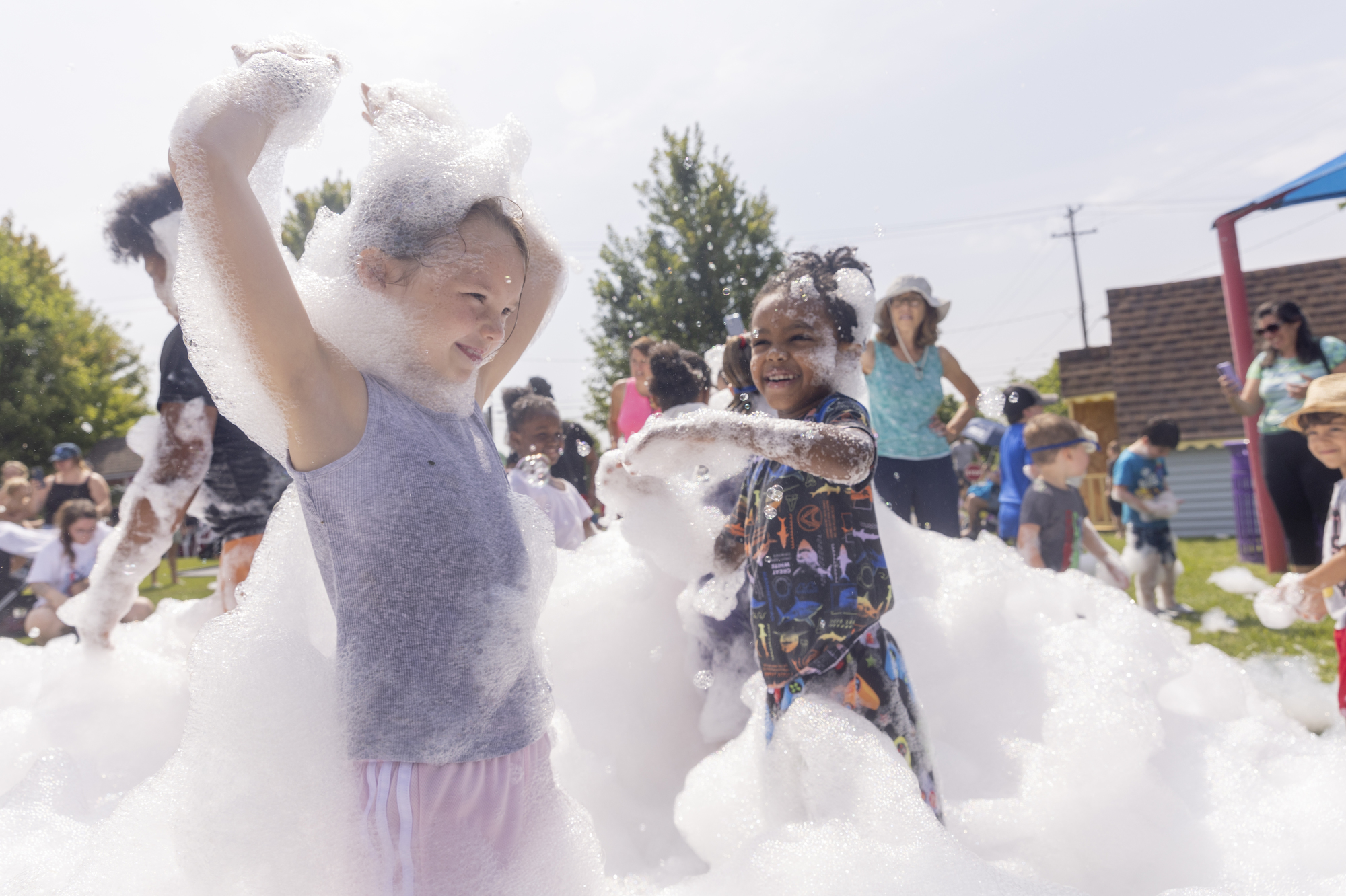 Hundreds of children enjoy Messy Play Day at Flint Children's Museum ...
