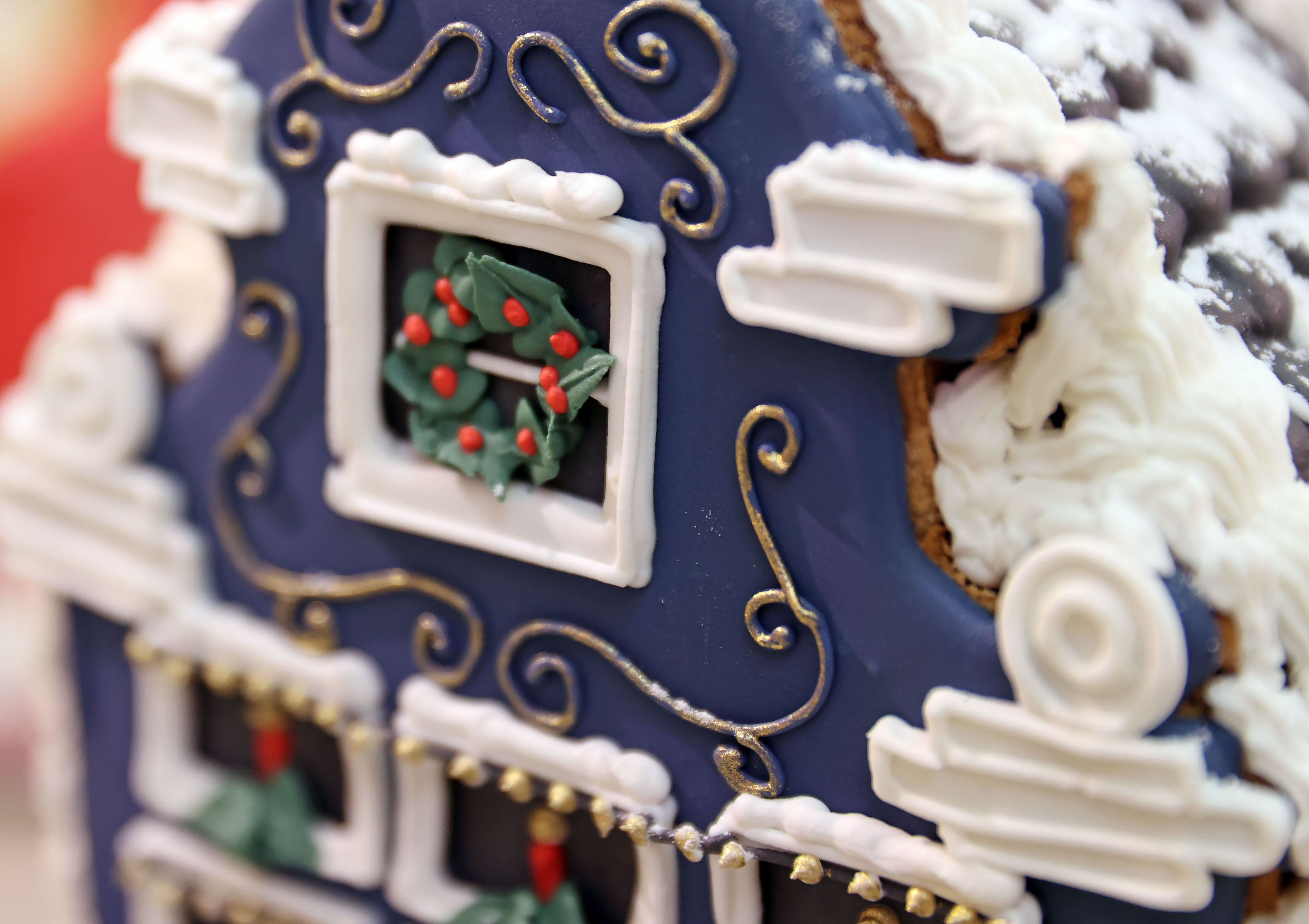 Gingerbread displays at Cleveland Botanical Garden, November 17, 2022 ...