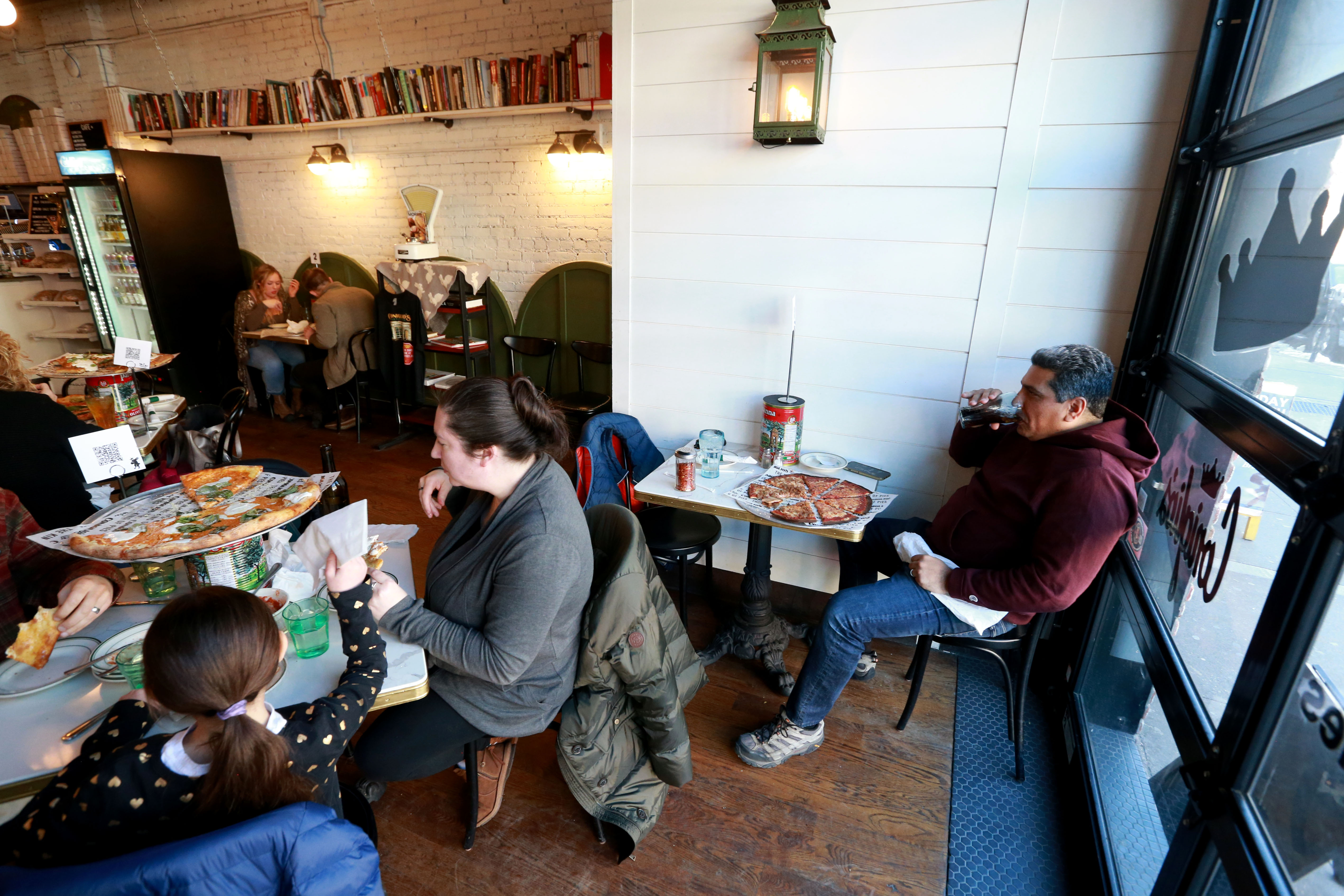 Pizza maker Al Santillo is making pizza at Coniglio’s as his place is ...