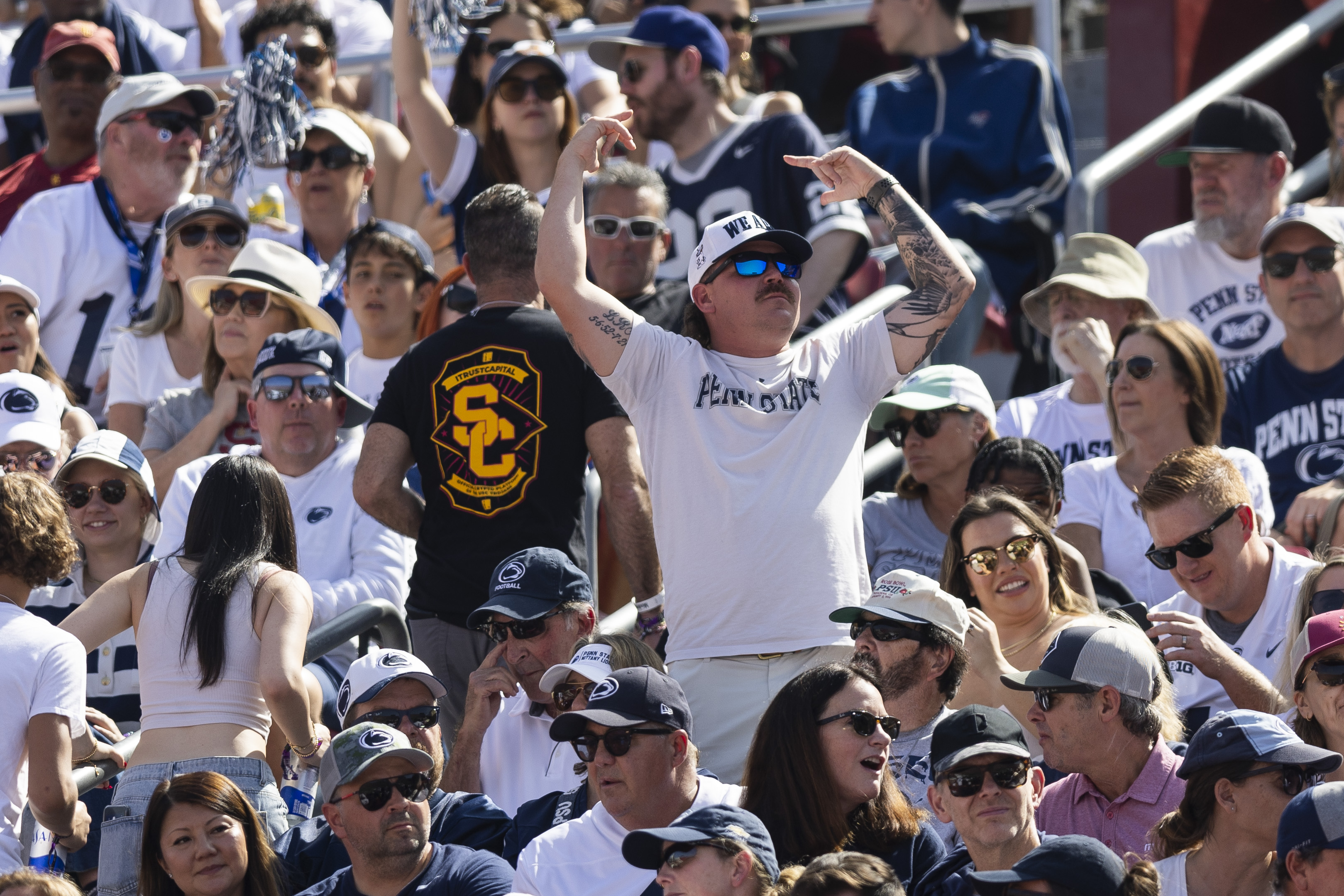 Penn State faces in the crowd from the win over USC - pennlive.com