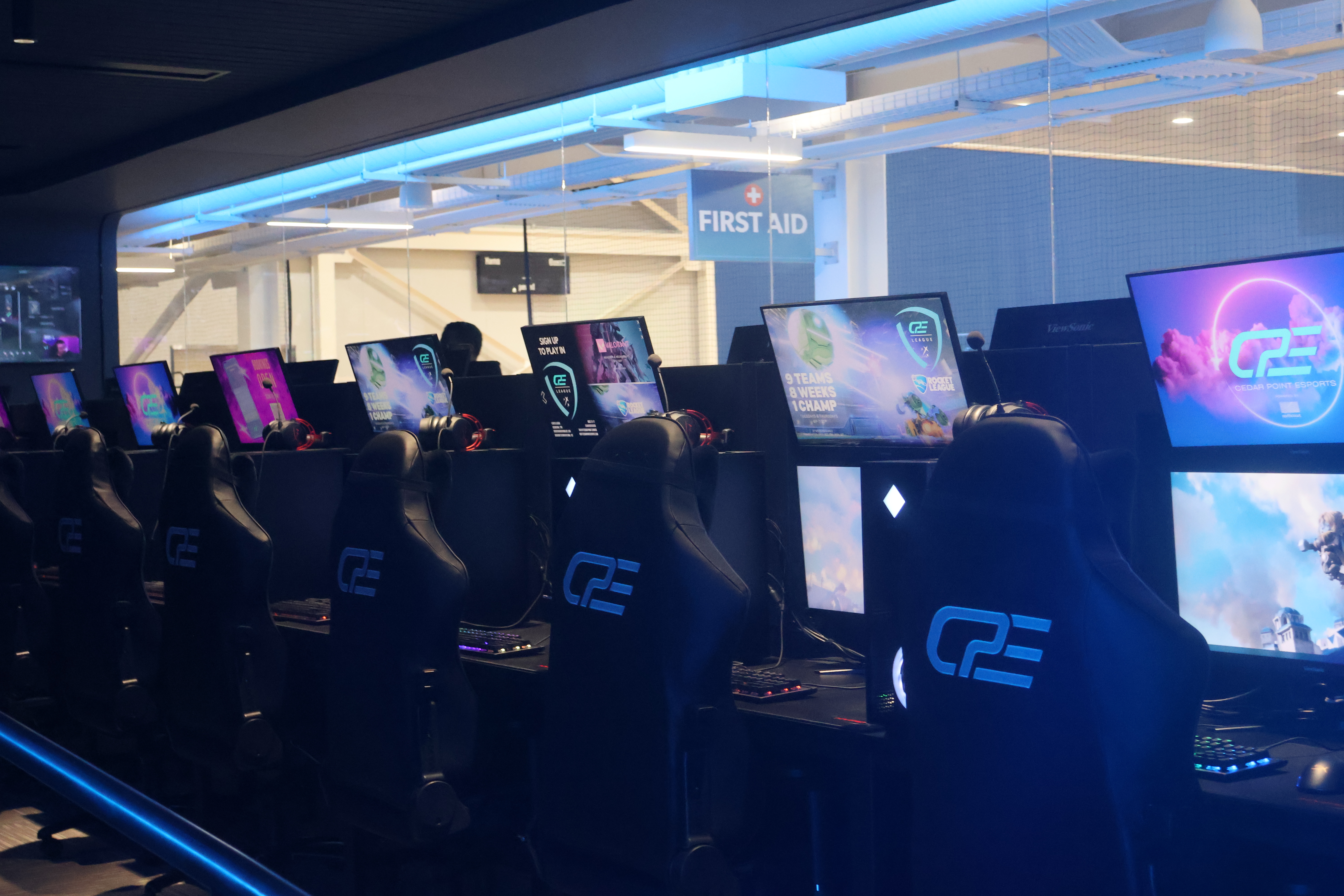 Cedar Point unveils first phase of new new esports center - cleveland.com