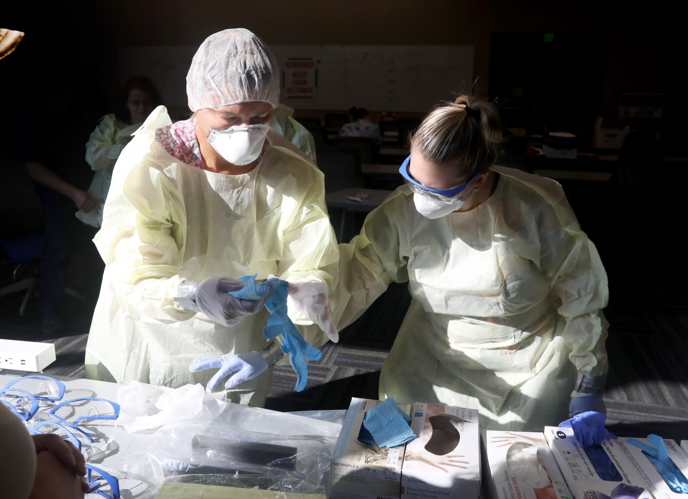 County drive-thru coronavirus testing center - nj.com