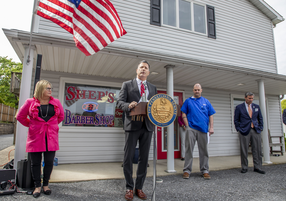 Barber shop protest in East Pennsboro Township - pennlive.com