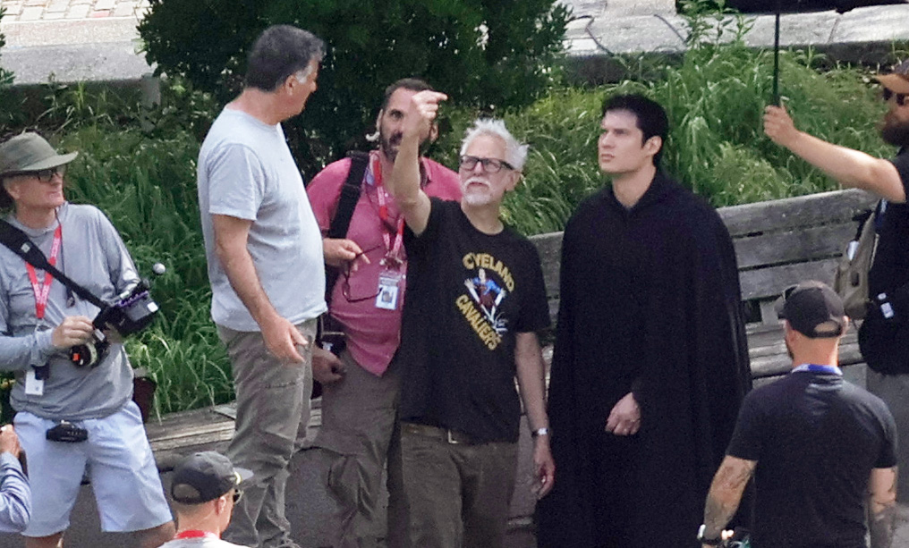 Final day of Superman filming at Public Square, July 4, 2024 ...