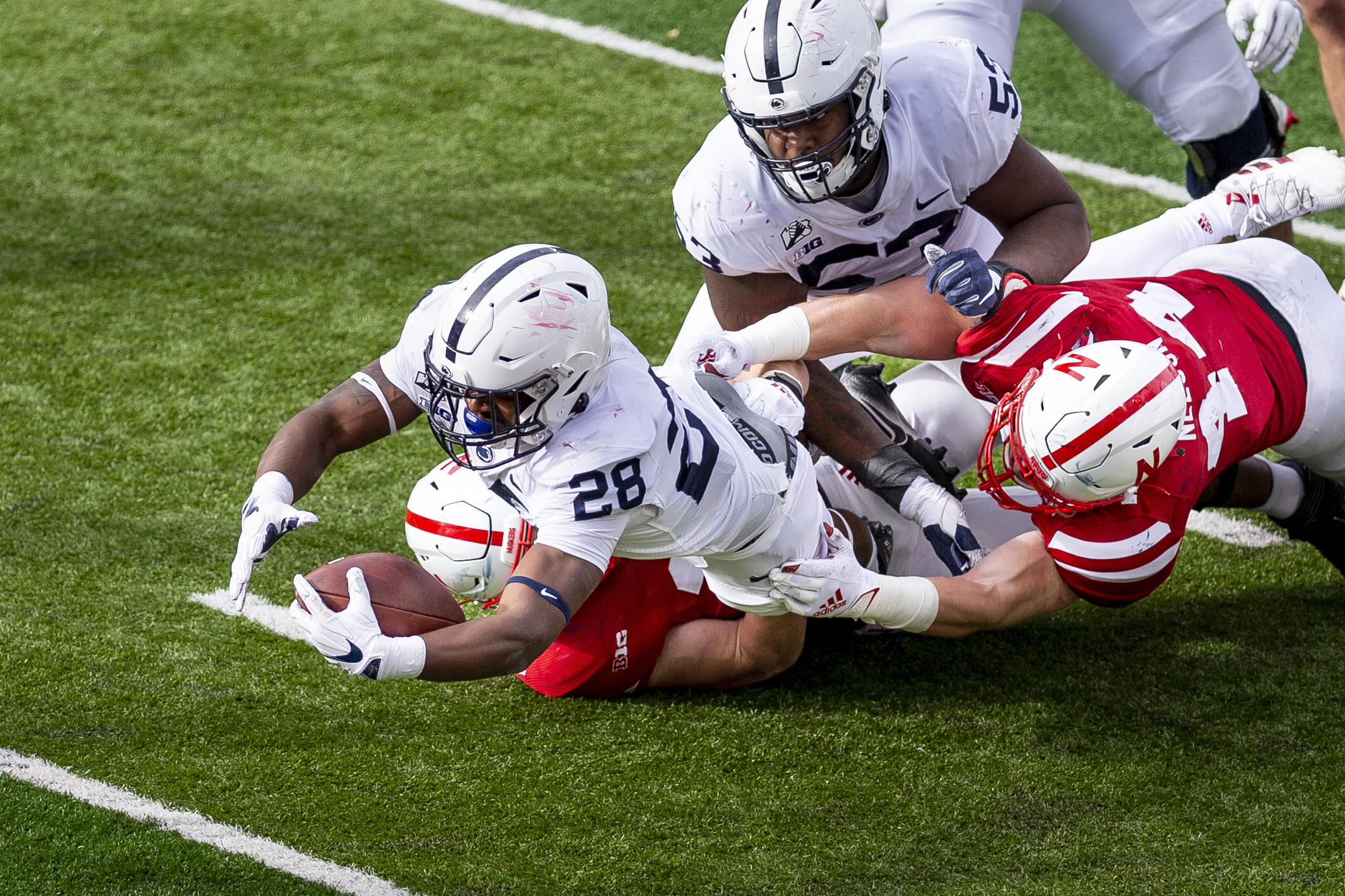 Scenes from Penn State-Nebraska on Nov. 14, 2020 at Memorial Stadium ...