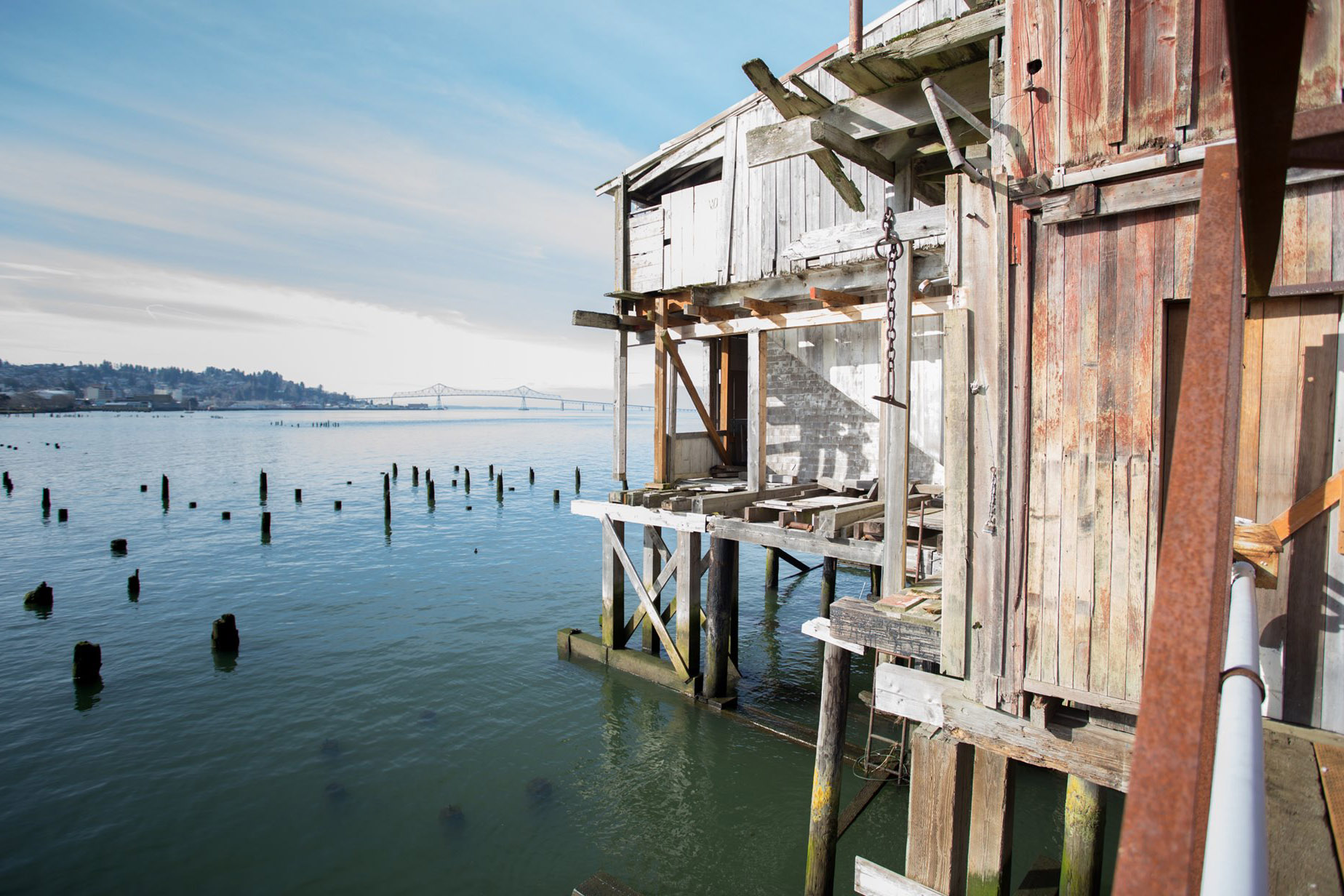 Astoria's Big Red fish net depot - oregonlive.com