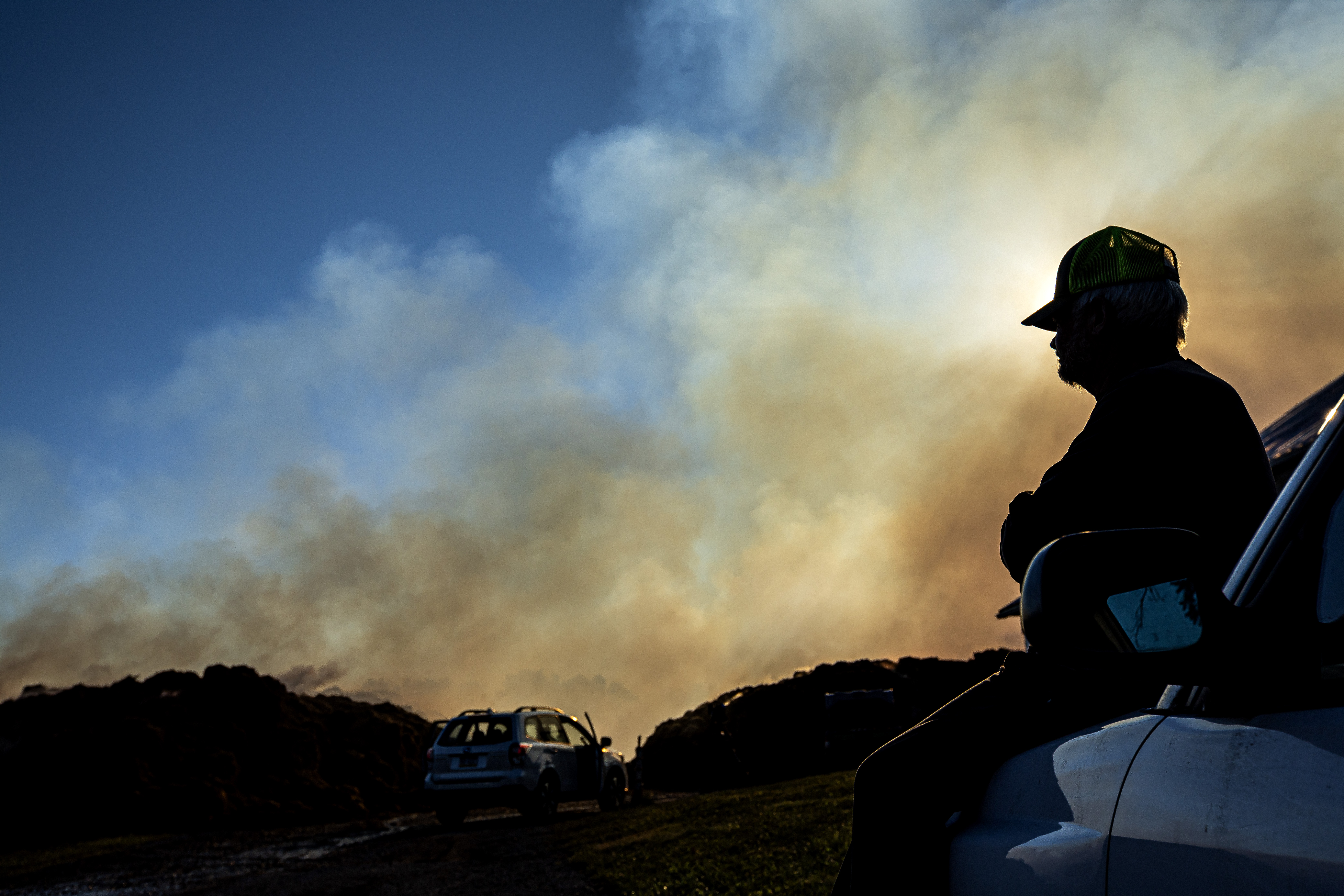 Hay bale fire near Hershey - pennlive.com
