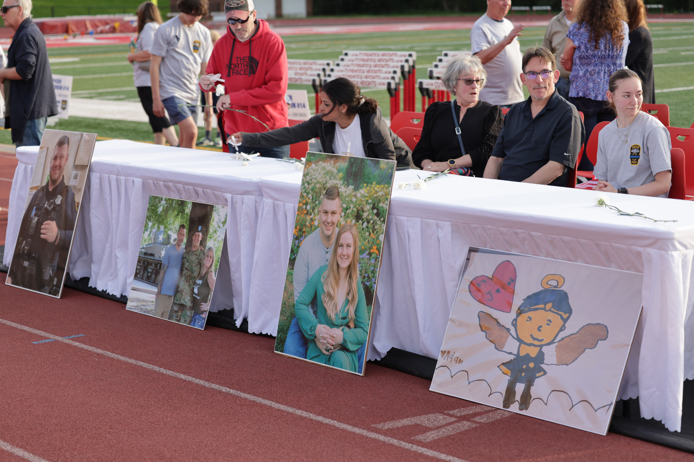 Candlelight vigil for Euclid police officer Jacob Derbin - cleveland.com