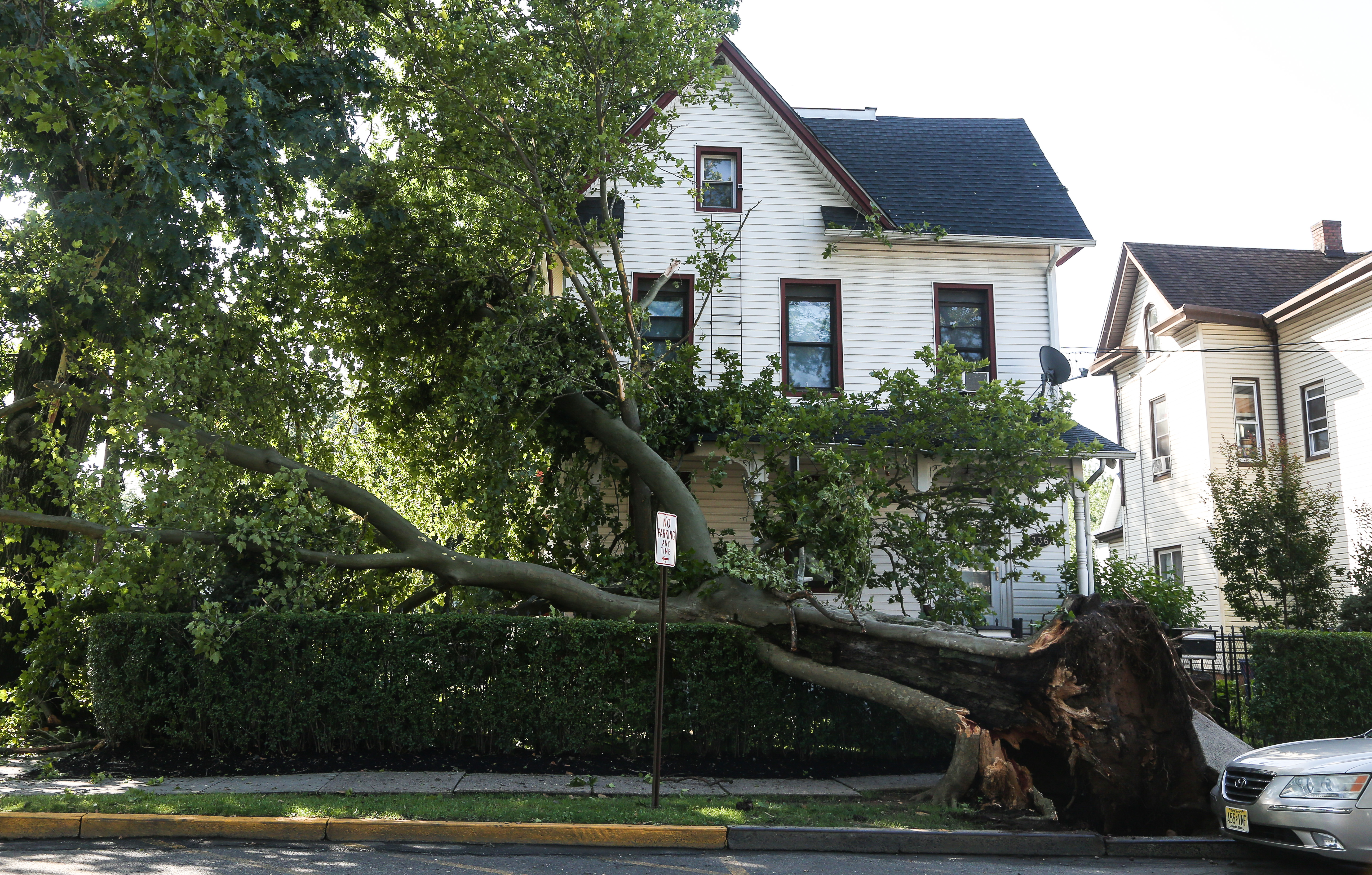 Plainfield, N.J. storm damage on Friday, July 4 - nj.com