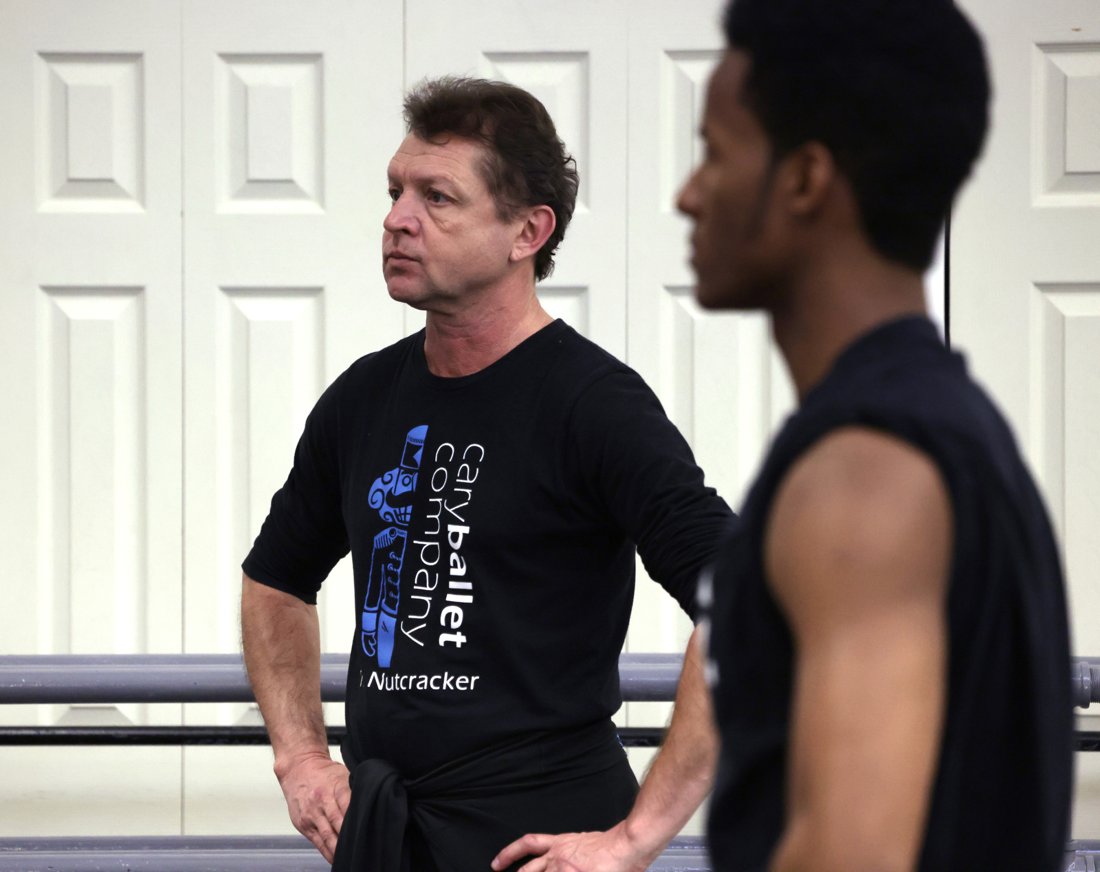 Cleveland Ballet sword-fighting training - cleveland.com