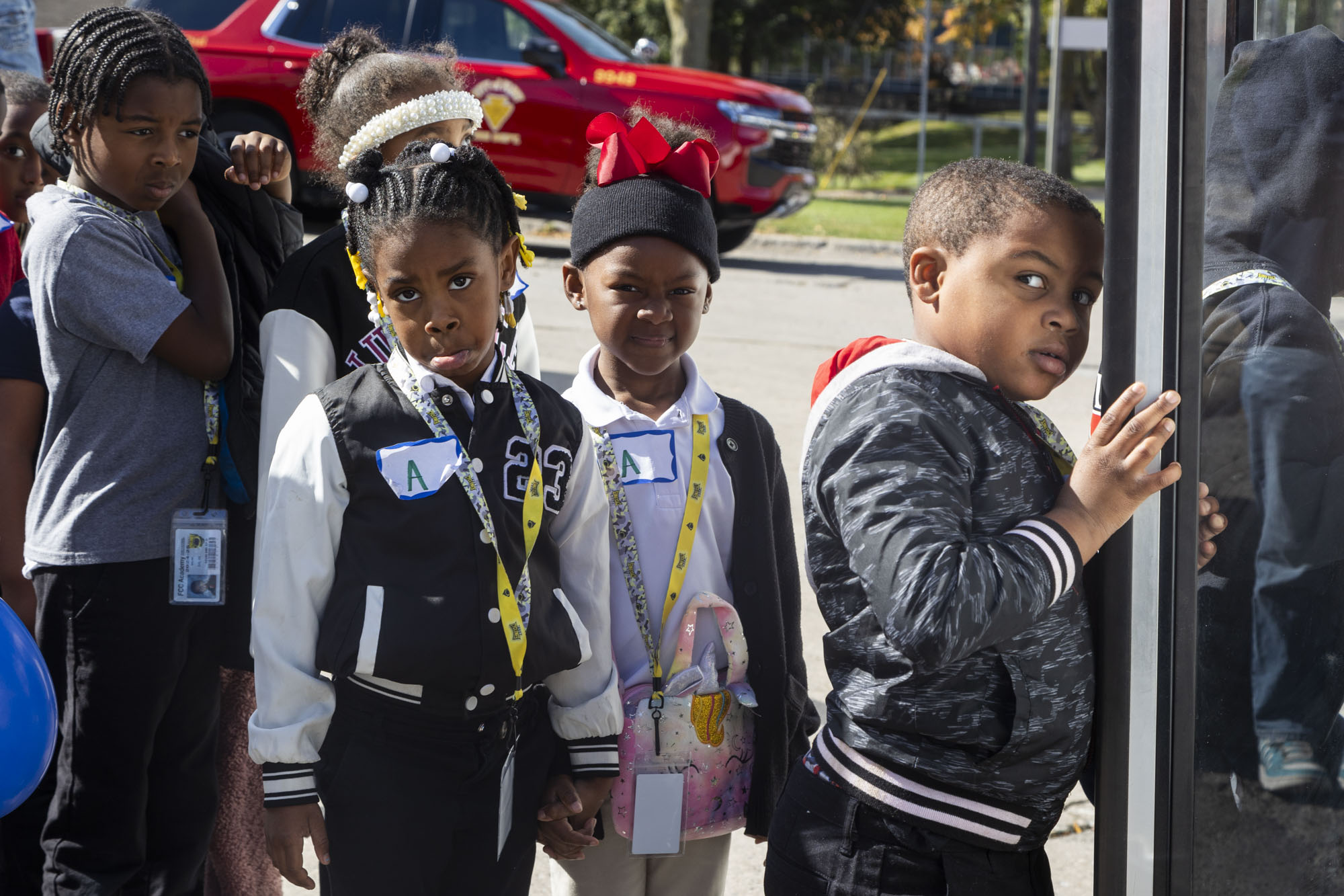 Flint Culture Center Academy 1st graders visit Flint Fire House 1 ...