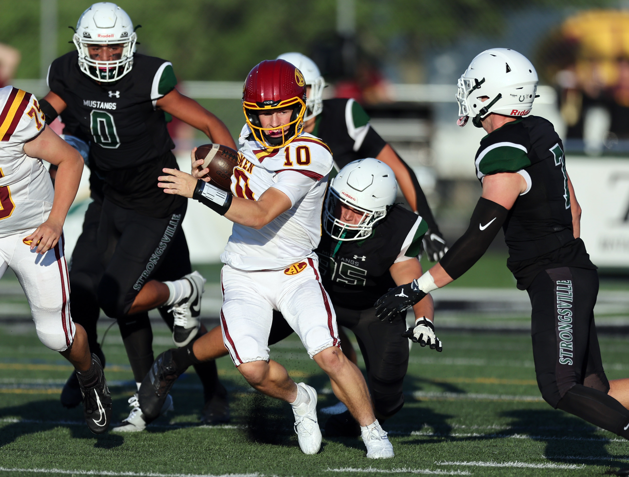 High School Football; Avon Lake at Strongsville, August 22, 2025 ...