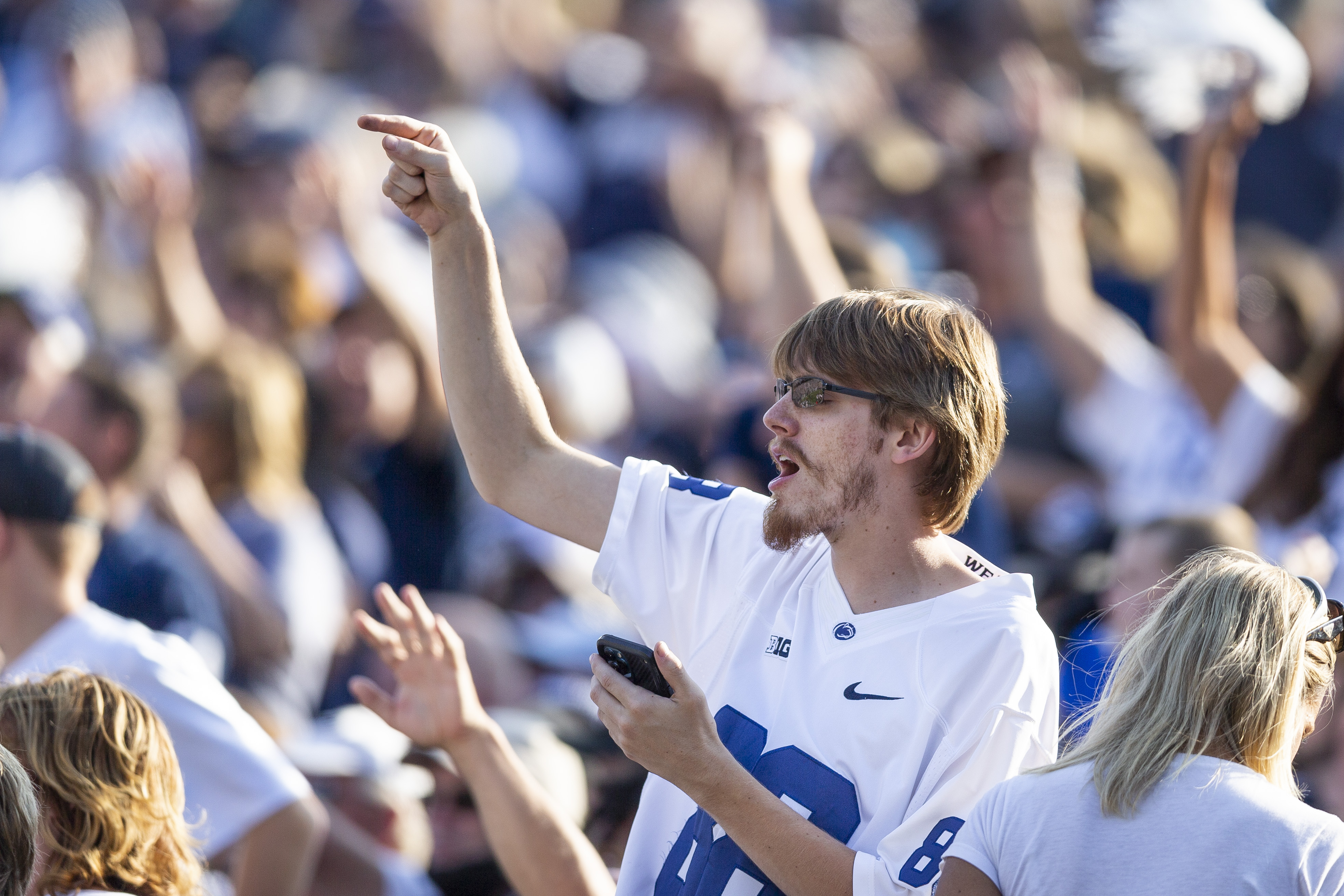 Penn State faces in the crowd from Ball State - pennlive.com