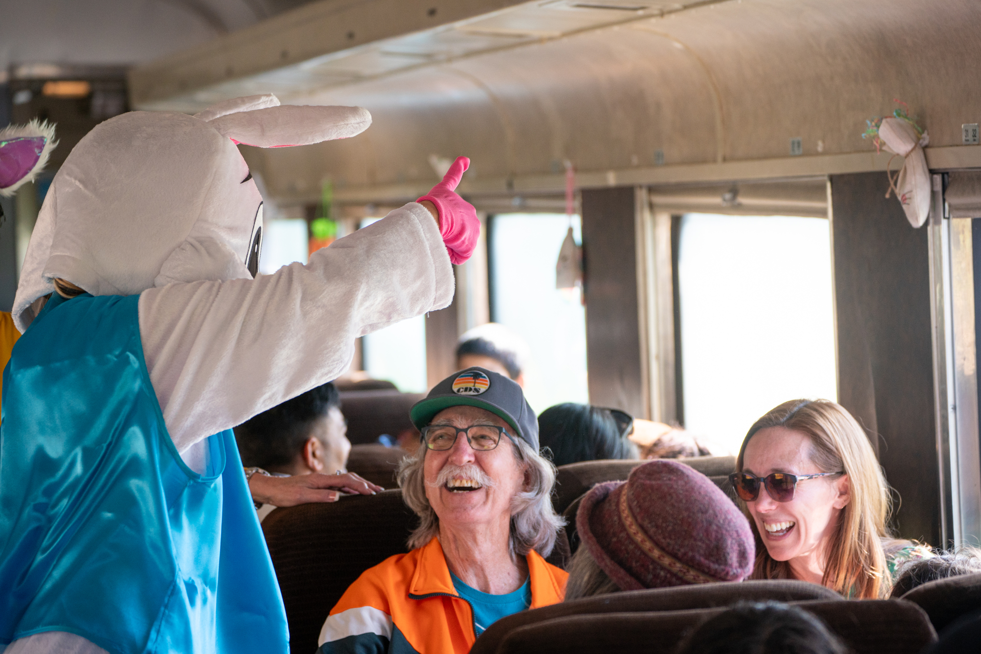 The Oregon Rail Heritage Center Easter Bunny Express train ride ...