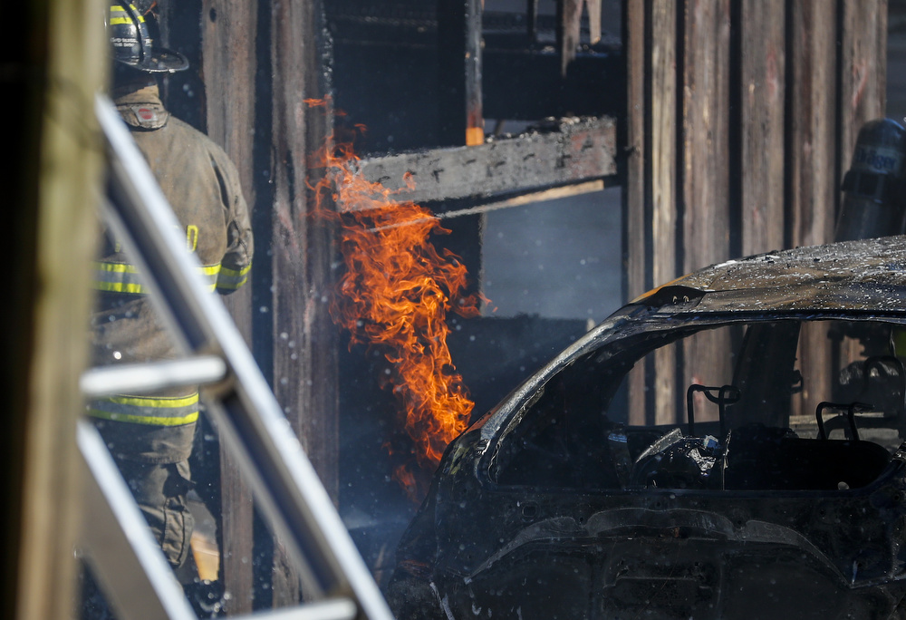 Woman injured in fast-moving Wilson Borough fire, police say ...