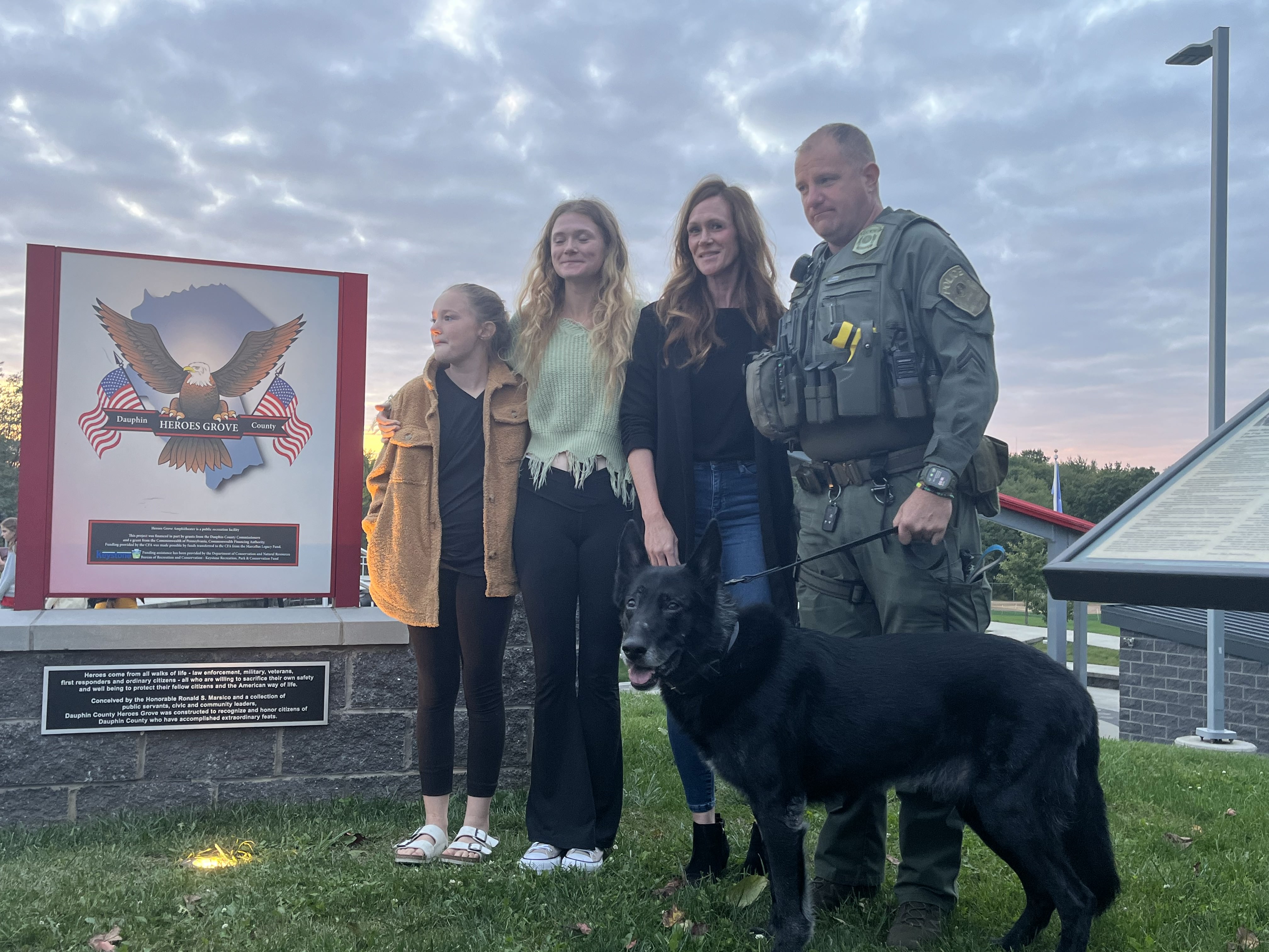 Dauphin County police honor K9 with retirement service - pennlive.com