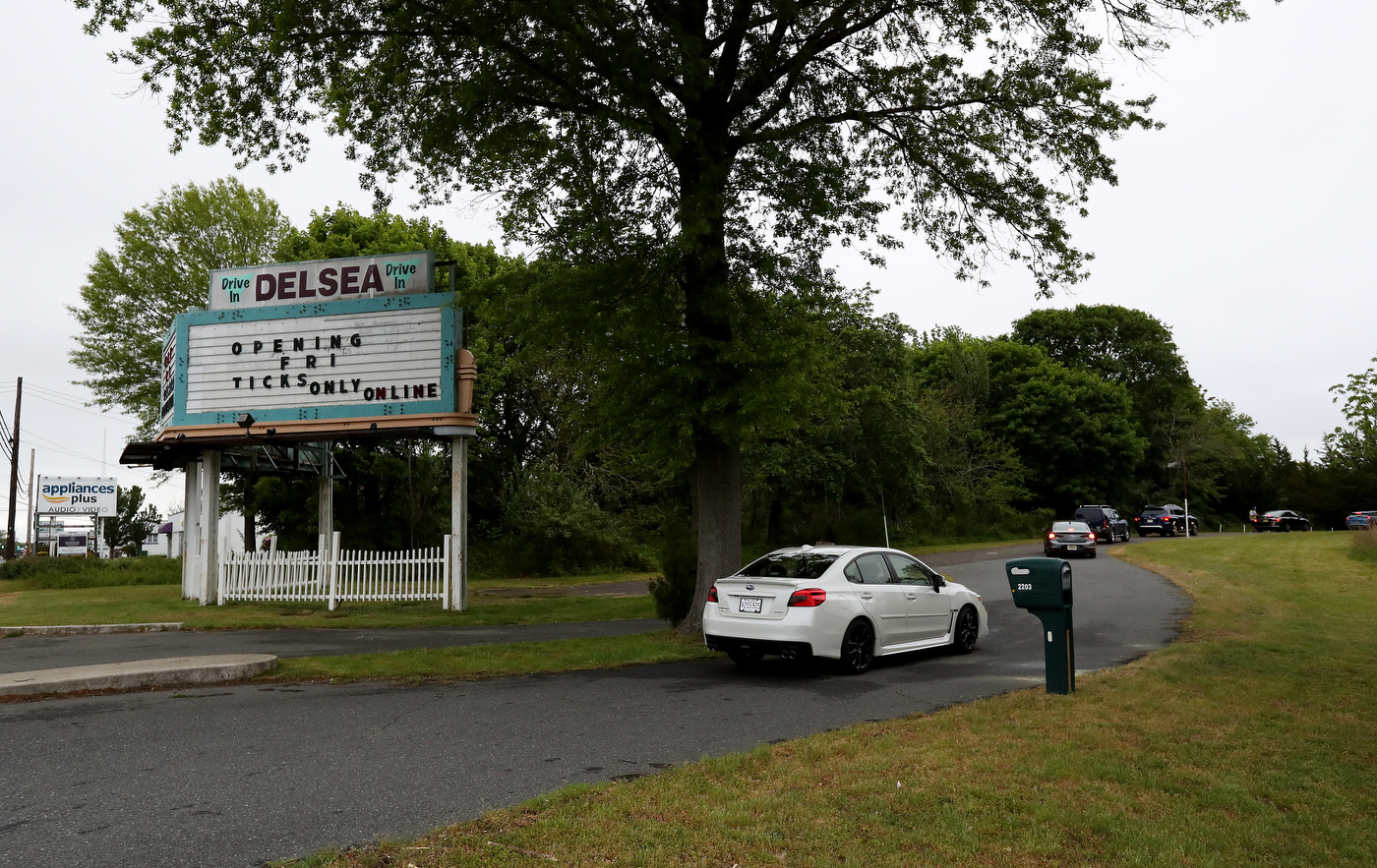 Delsea Drive-In Theatre's opening night, May 22, 2020 - nj.com