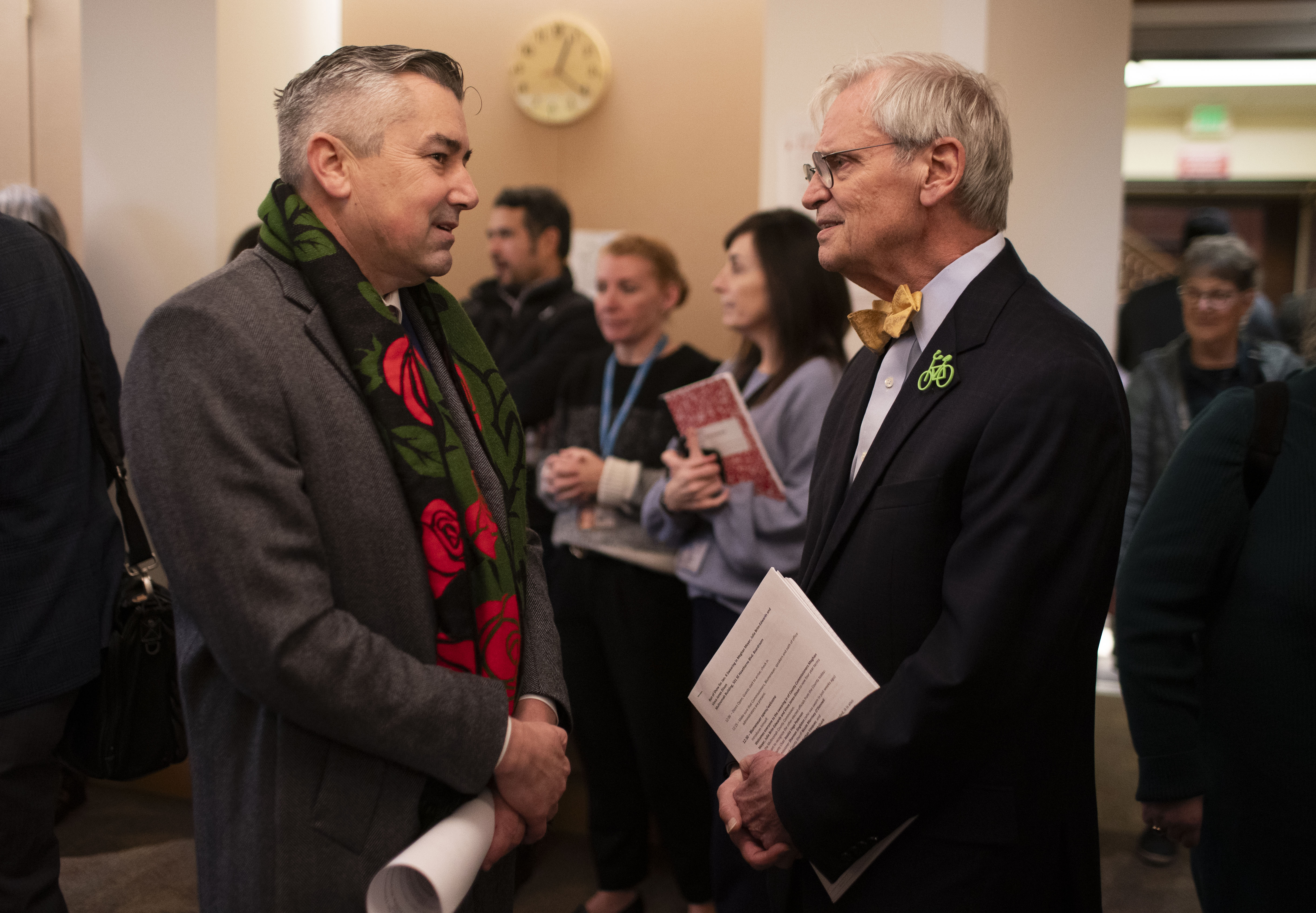 Newly elected Multnomah County Commissioners take oath of office ...