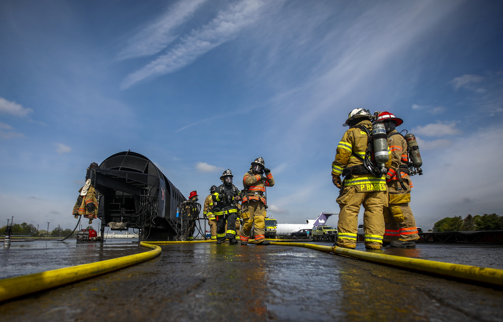 Fire training at Lehigh Valley International Airport - lehighvalleylive.com