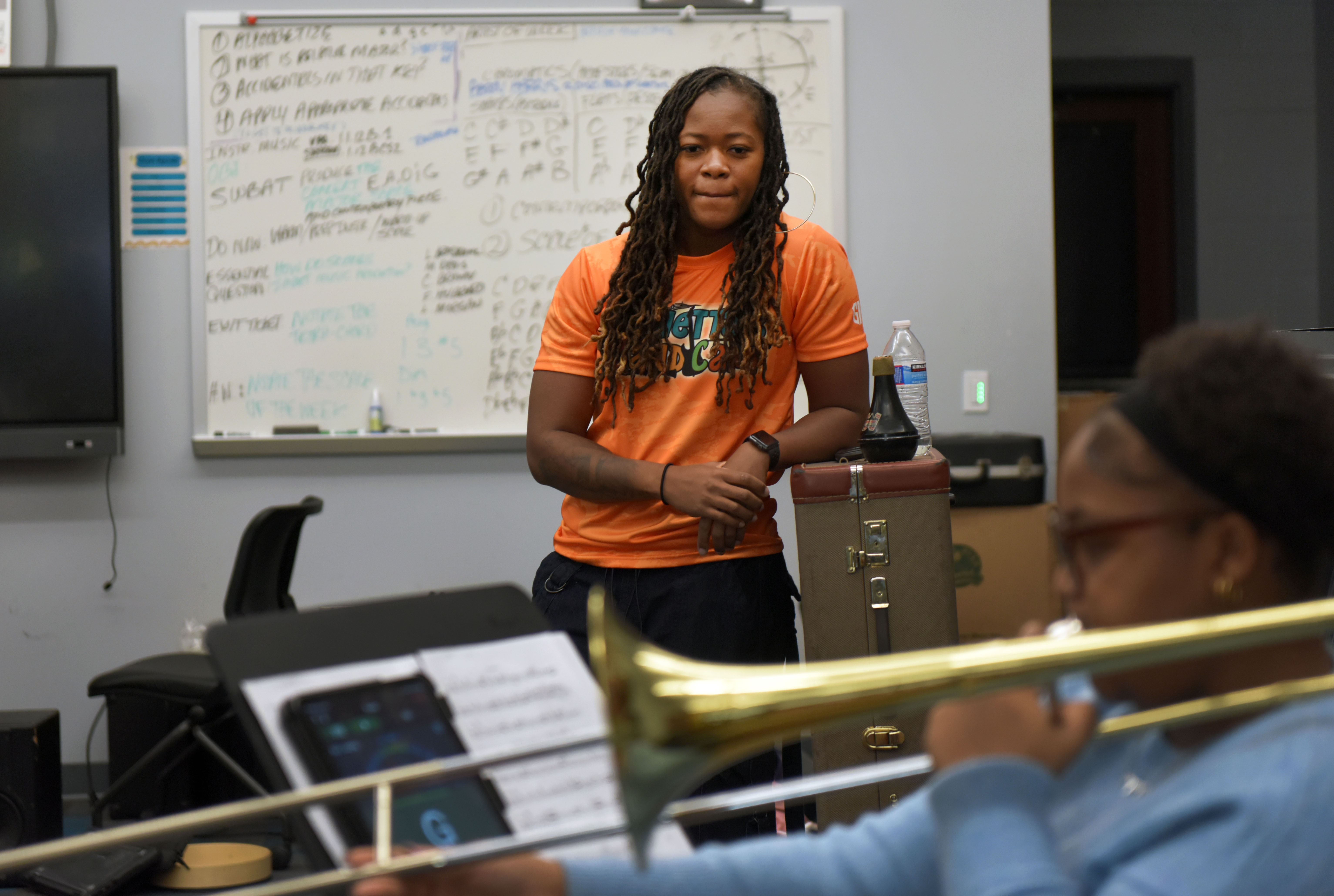 Arnetta Johnson teaches music beyond band camp in Camden - nj.com