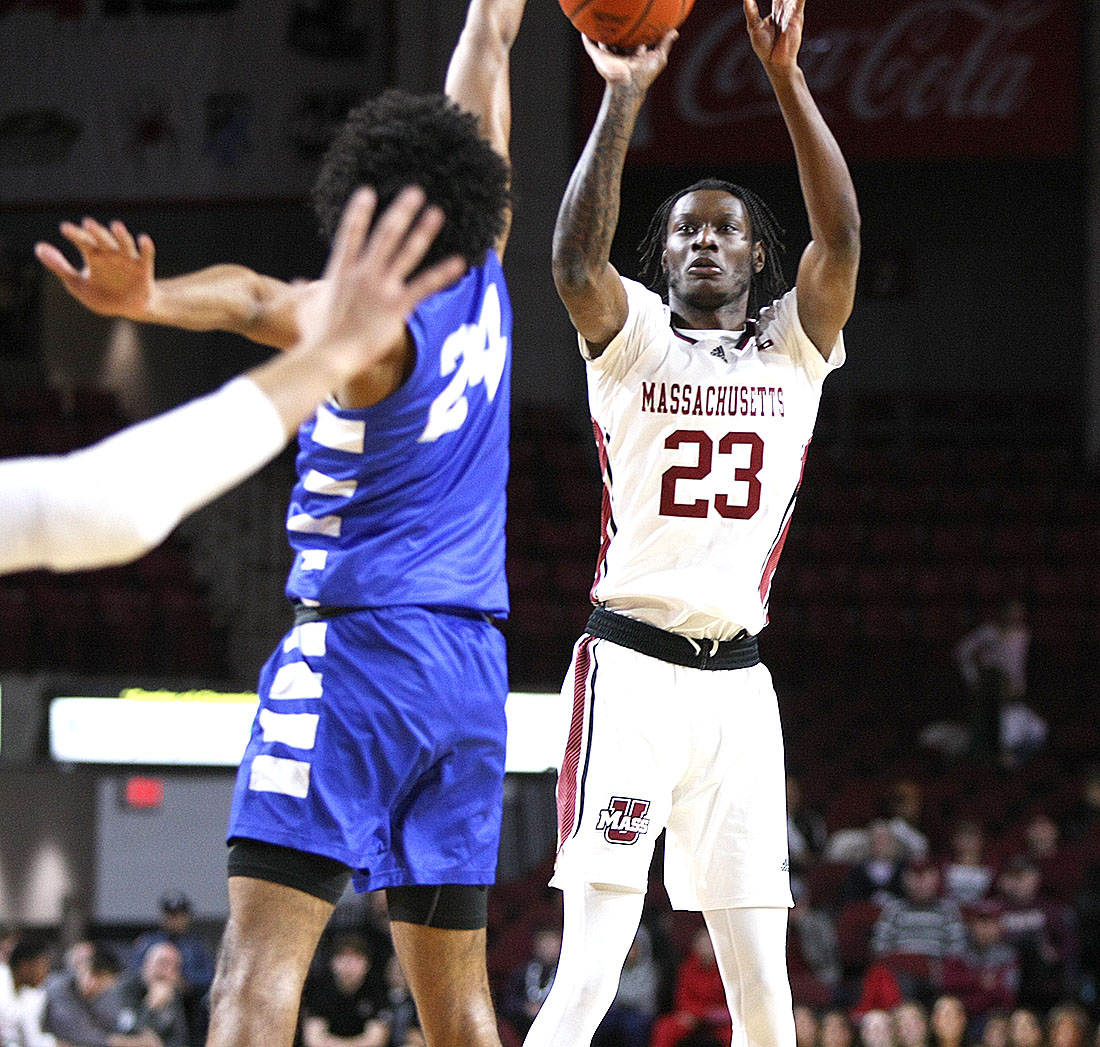 UMass Men's Basketball vs Central Conn 12/4/24 - masslive.com