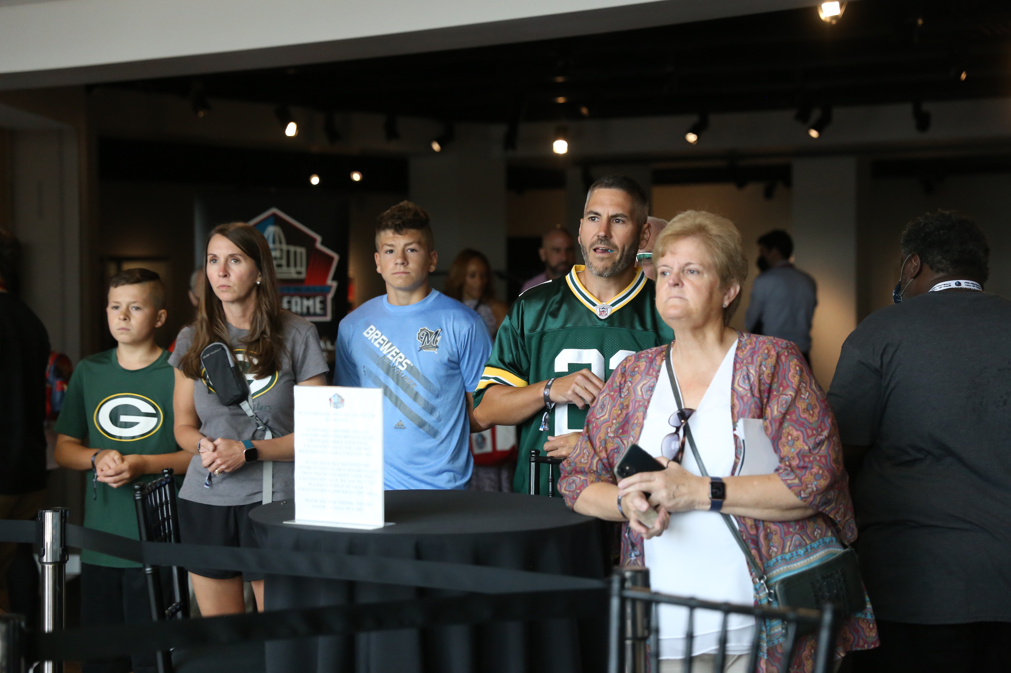 Pro Football Hall of Fame Gold Jacket group photo - cleveland.com
