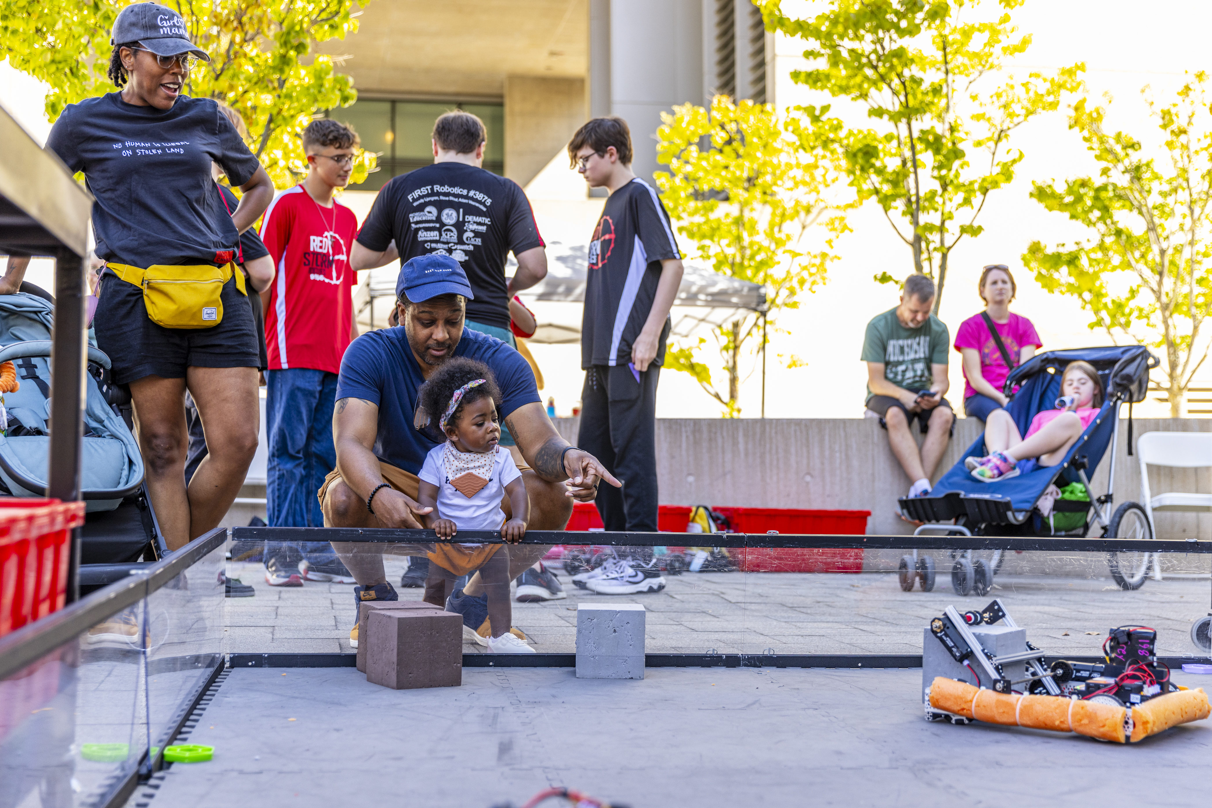 Robots invade Rosa Parks Circle during Robotics Expo and Parade - mlive.com