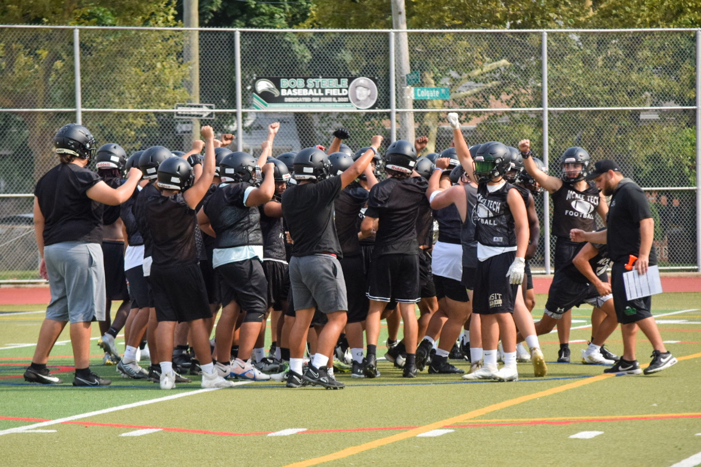 McKee/S.I. Tech starts football workouts with a bang - silive.com