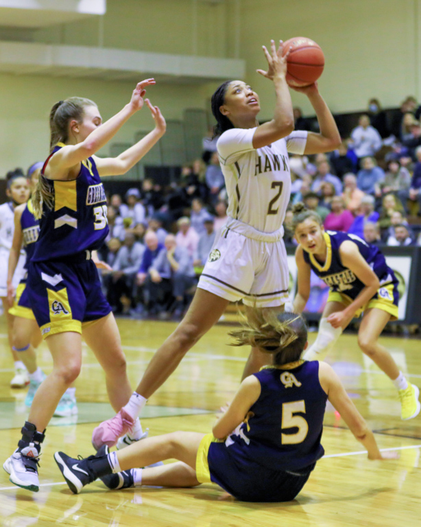 PIAA Class 5A girls basketball first round on March 9, 2022 ...