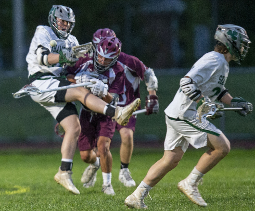 Trinity defeats Mechanicsburg 18-2 in boys high school lacrosse ...