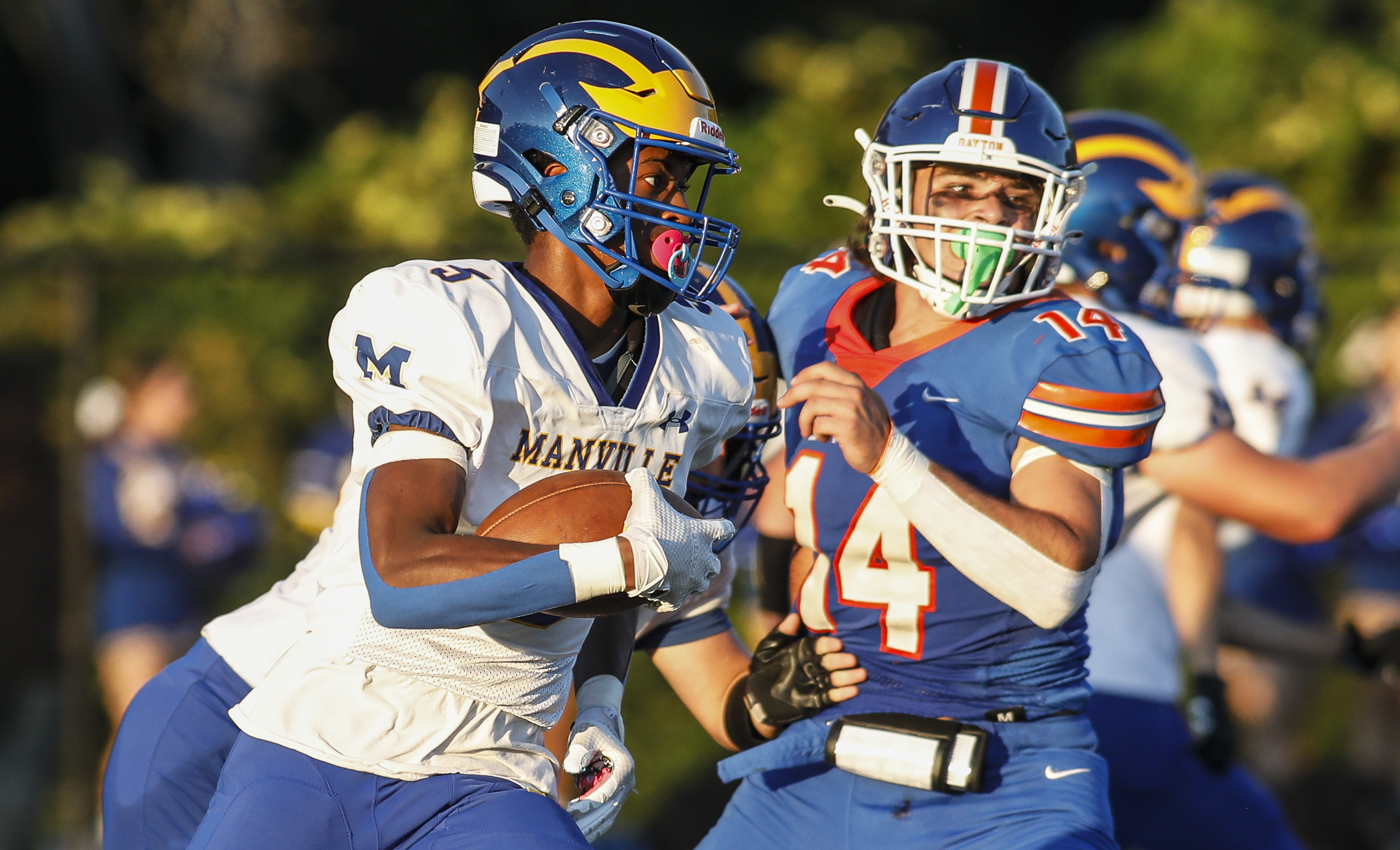 Football: Dayton vs. Manville on September 15, 2022. - nj.com