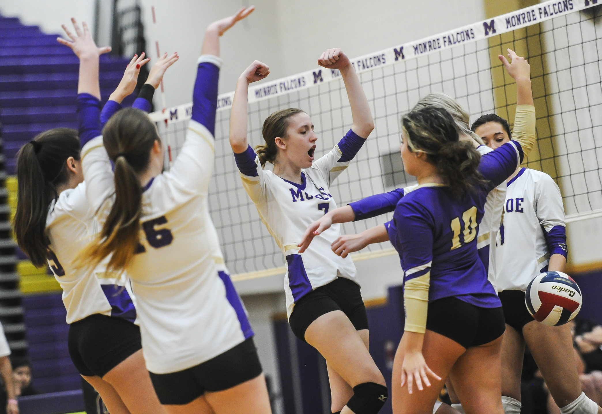 Hillsborough at Monroe Girls Volleyball - nj.com